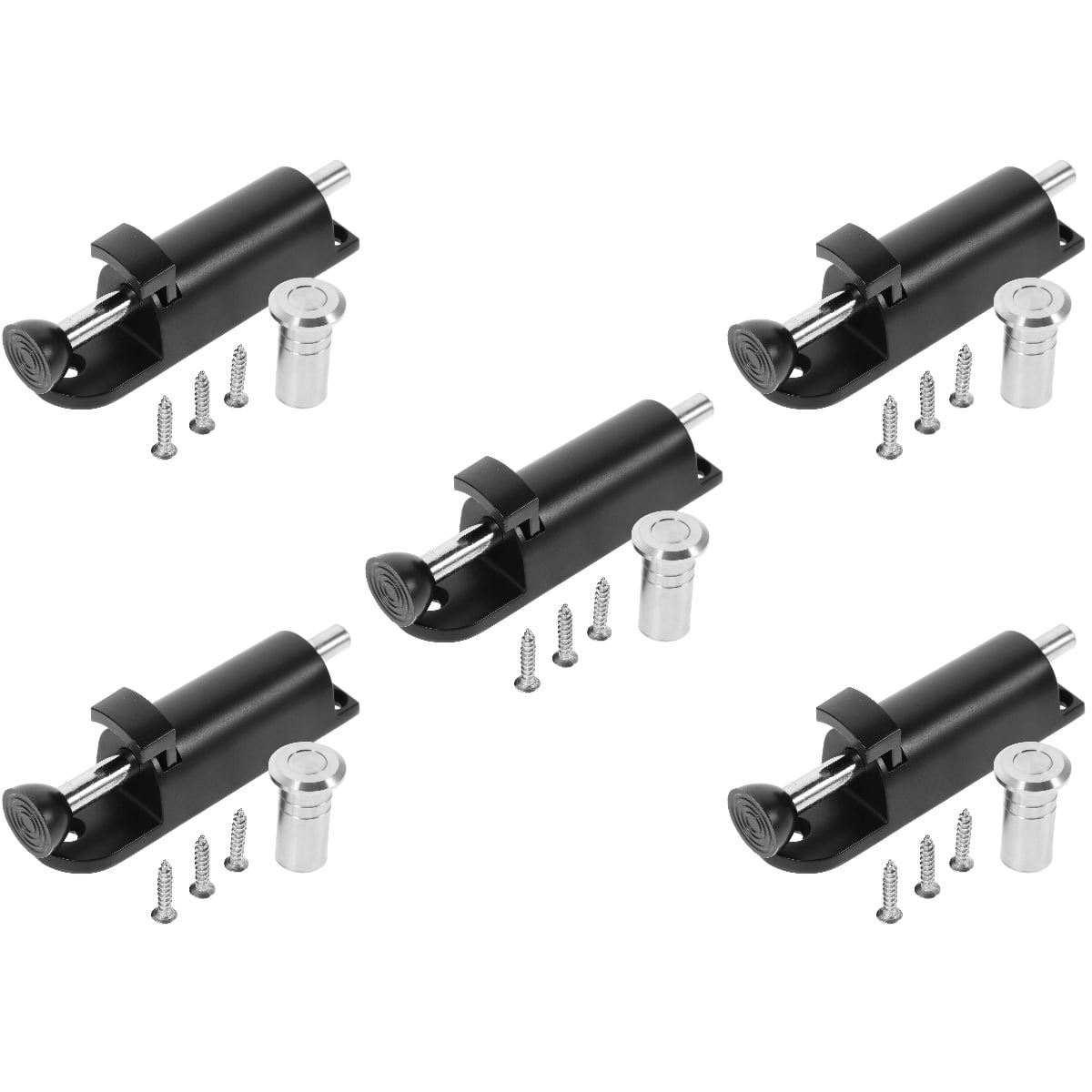 MLINS 5pcs Spring Pin Latch Spring-loaded Fence Bolt Door Slide Barrel ...