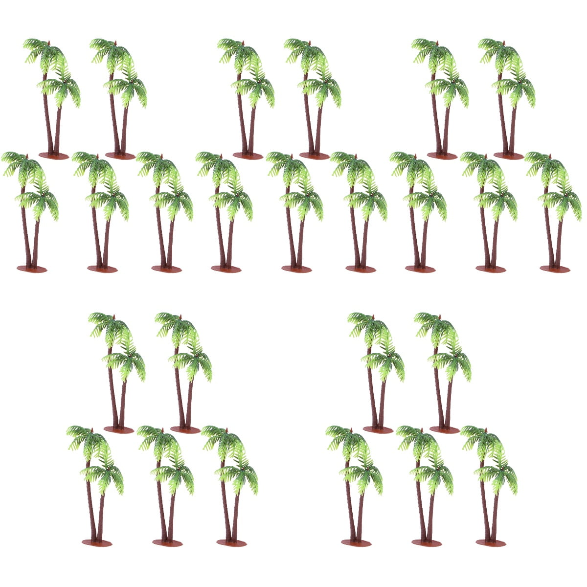 MLINS 5pcs Tree, Tree Decor, Architecture Trees Pots Bonsai Craft ...