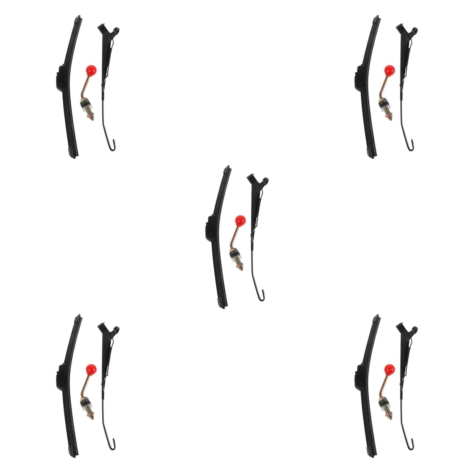 MLINS 5pcs Universal Manual Windshield Wiper Hand Operated Wiper Blade ...