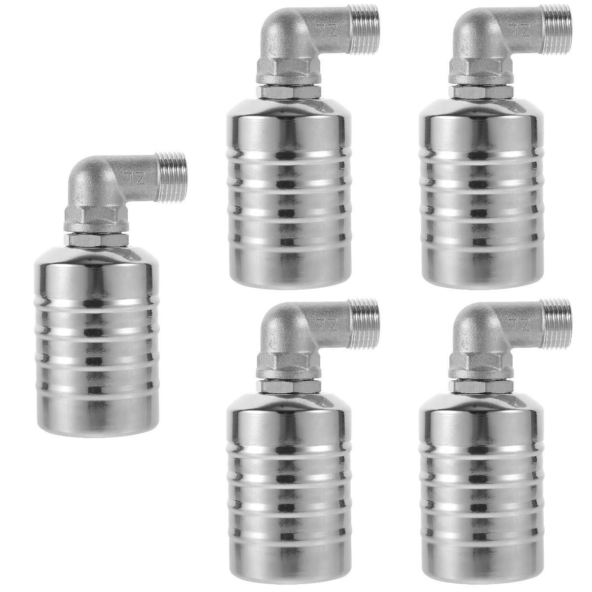 MLINS 5pcs Water Tank Float Valve 1/2 Inch Side Inlet Automatic Shut ...
