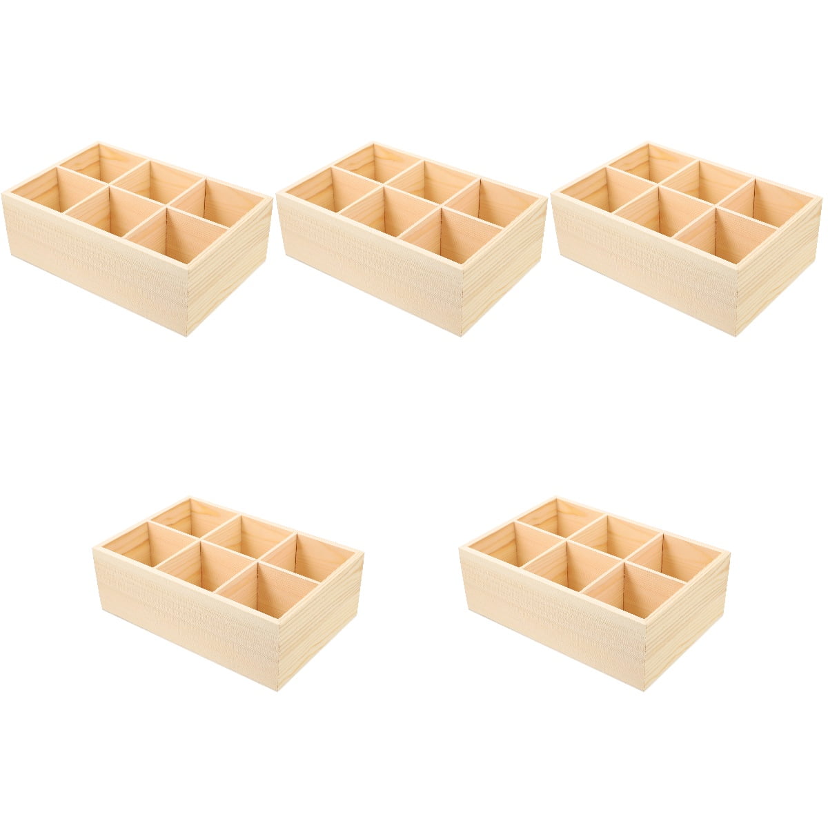 MLINS 5pcs Wooden Marker Holder Pencil Holder for Desk Marker Storage ...