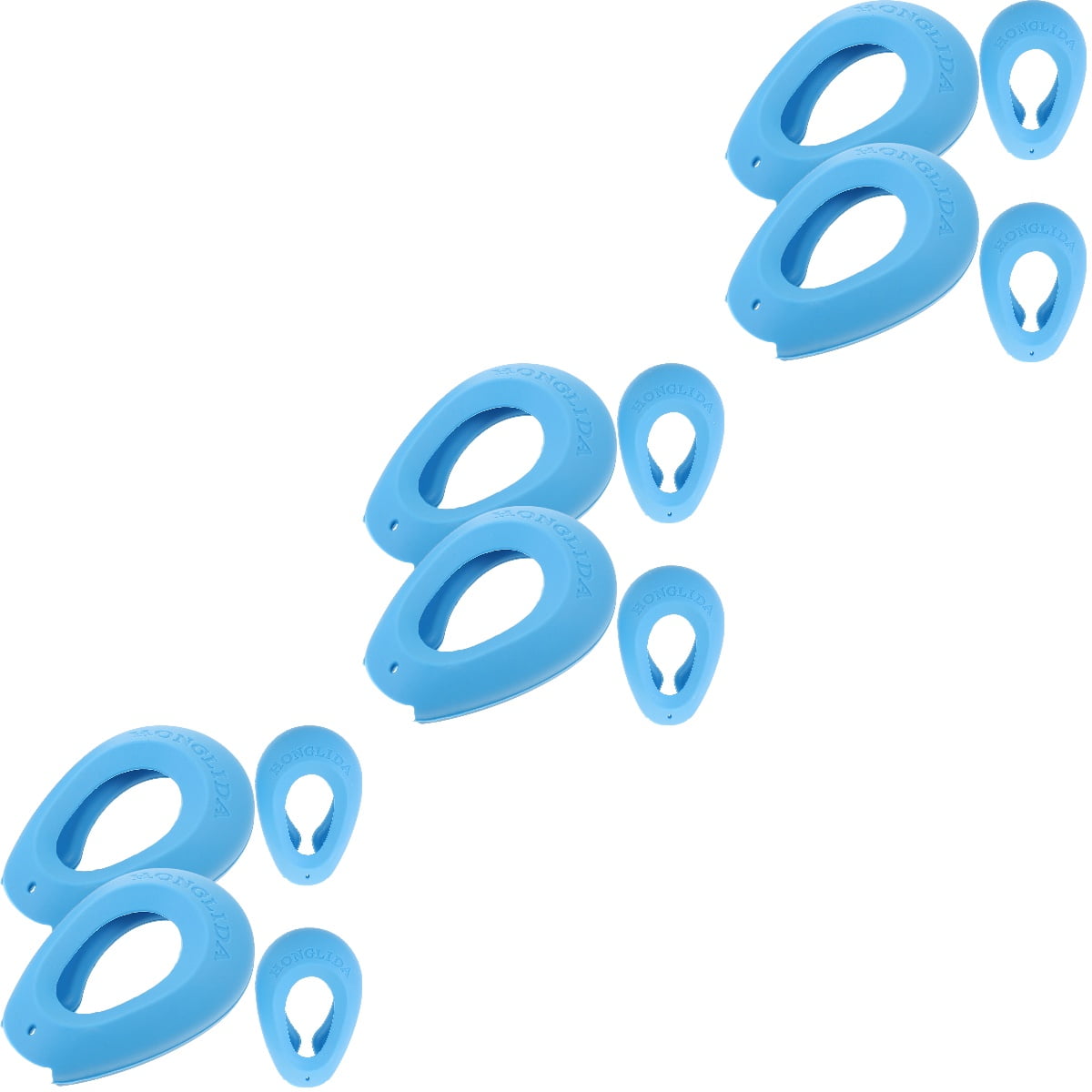 MLINS 6 Pairs Hair Dye Hair Dyeing Ear Protectors Hair Styling Hair ...