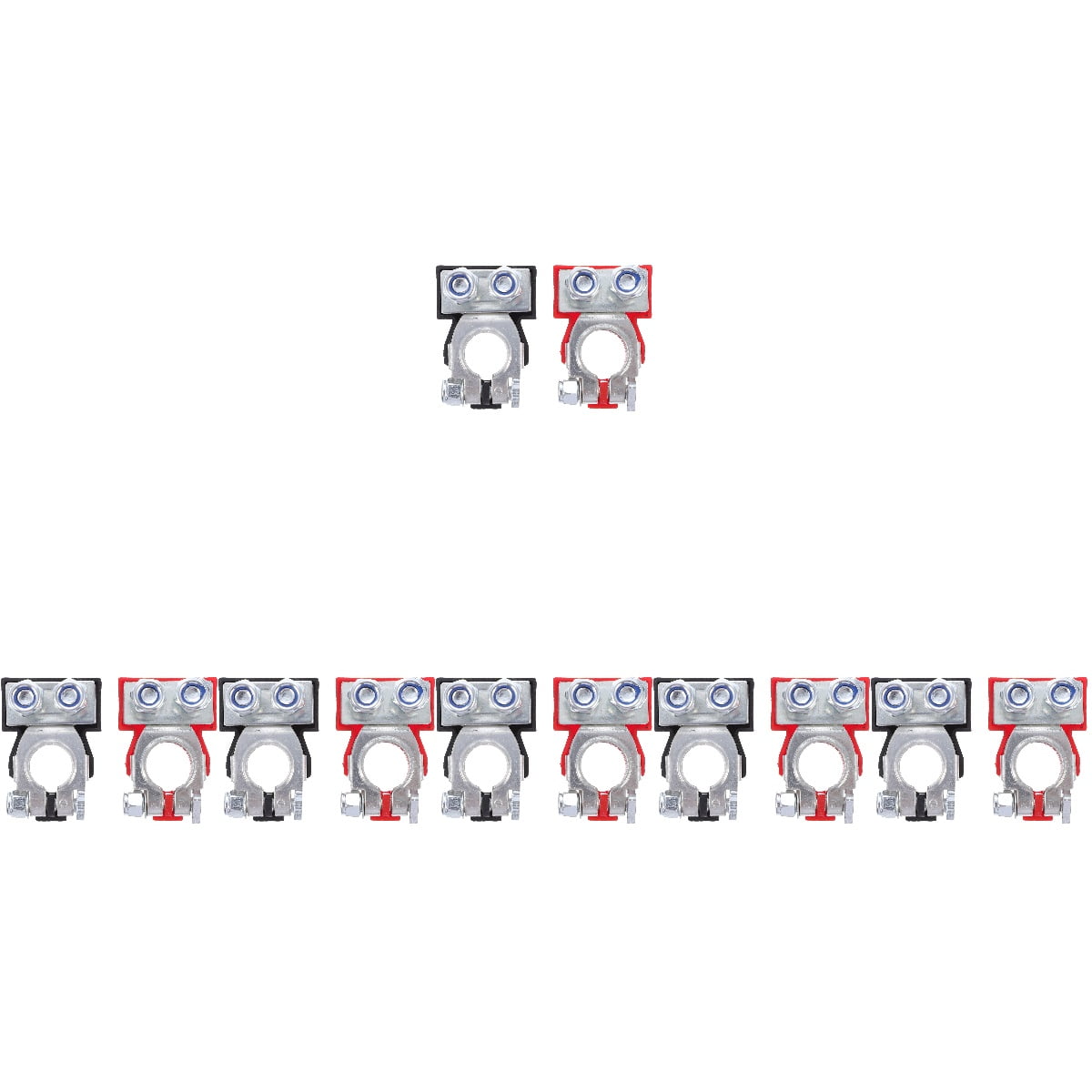 MLINS 6 Pairs of Professional Car Accumulator Cable Terminals Battery ...