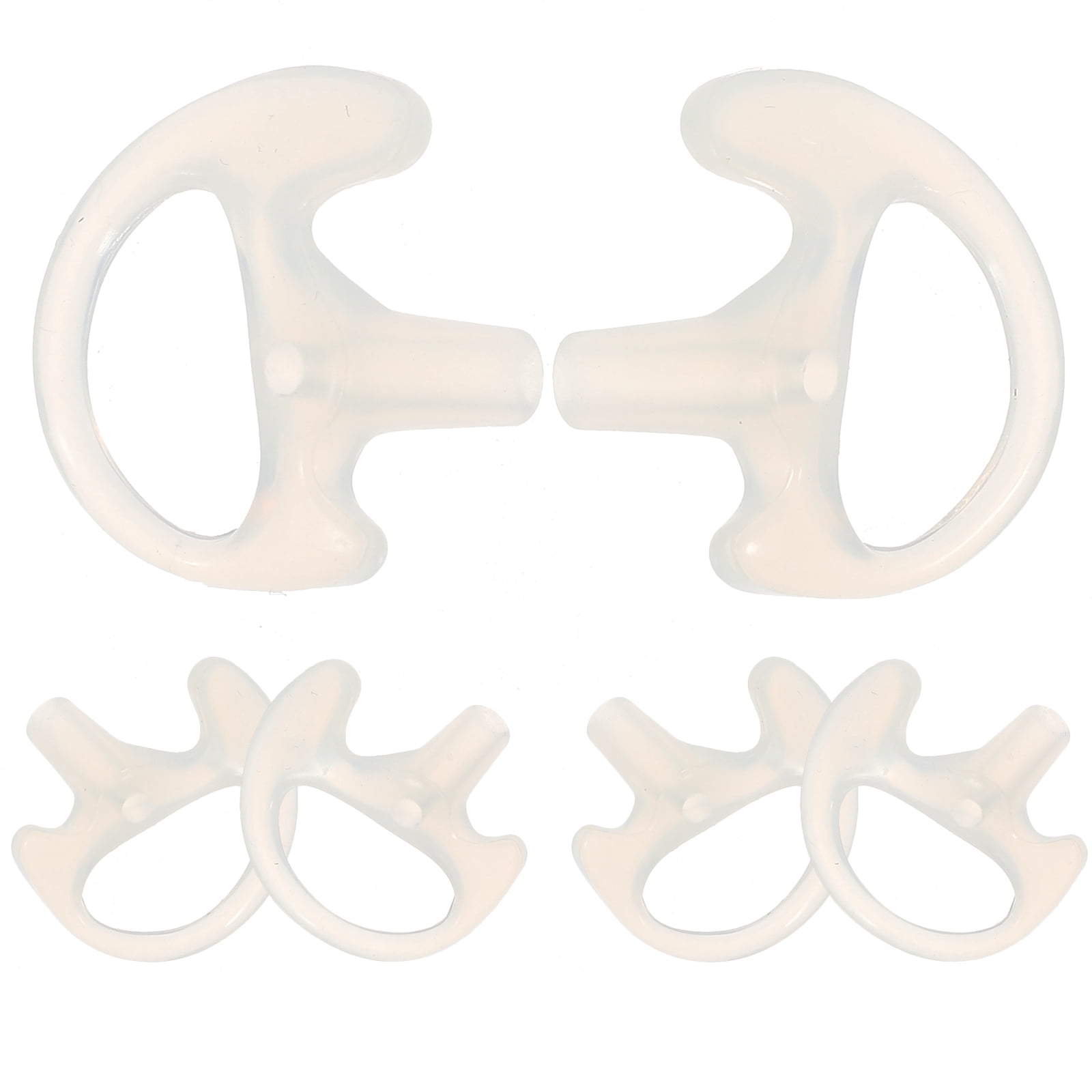 MLINS 6 Pairs of Reusable Ear Molds Portable Ear Buds Professional ...