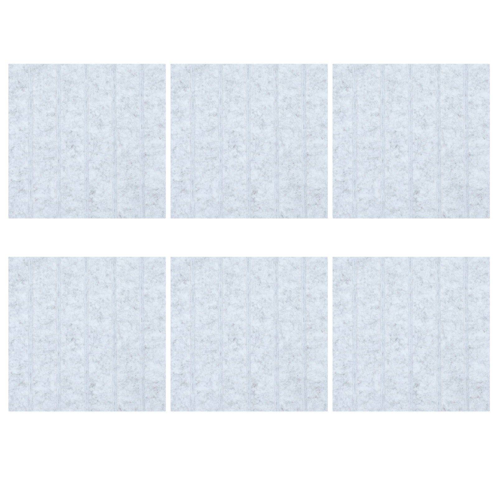MLINS 6 Pcs Acoustic Soundproof Sound-absorbing Felt Panel Office ...
