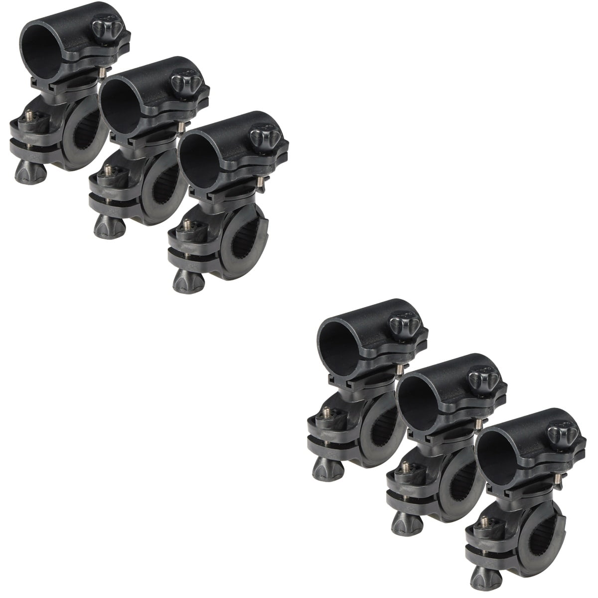 MLINS 6 Pcs Bike Flashlight Rack Universal Cycling Flashlight Stand ...