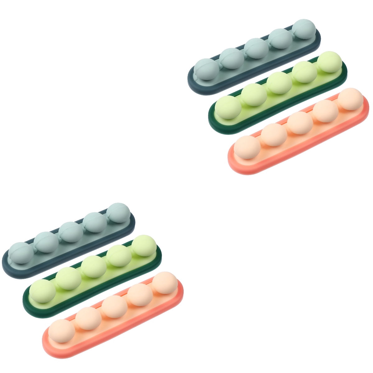 MLINS 6 Pcs Cable Clips Self-Adhesive Pea Shape Cord Clips Cable Cord ...