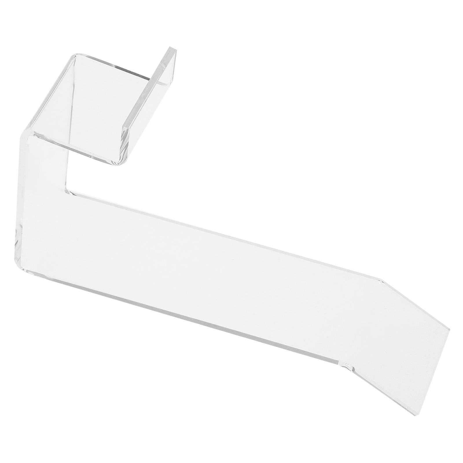 MLINS 6 Pcs Clear Acrylic Elevated Heel Shoe Display Riser Transparent ...