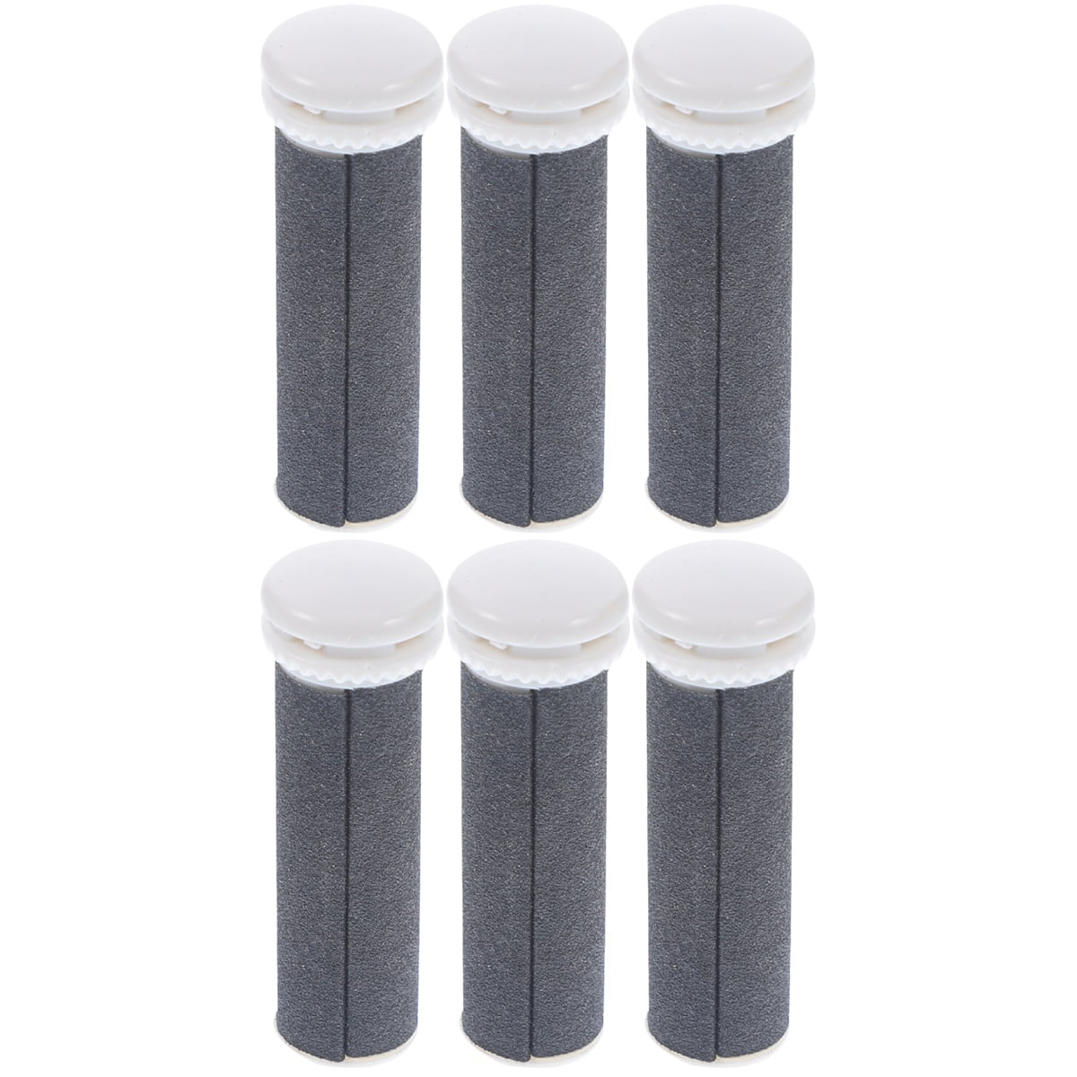 MLINS 6 Pcs Coarse Replacement Roller Refill Head Electric Foot File ...