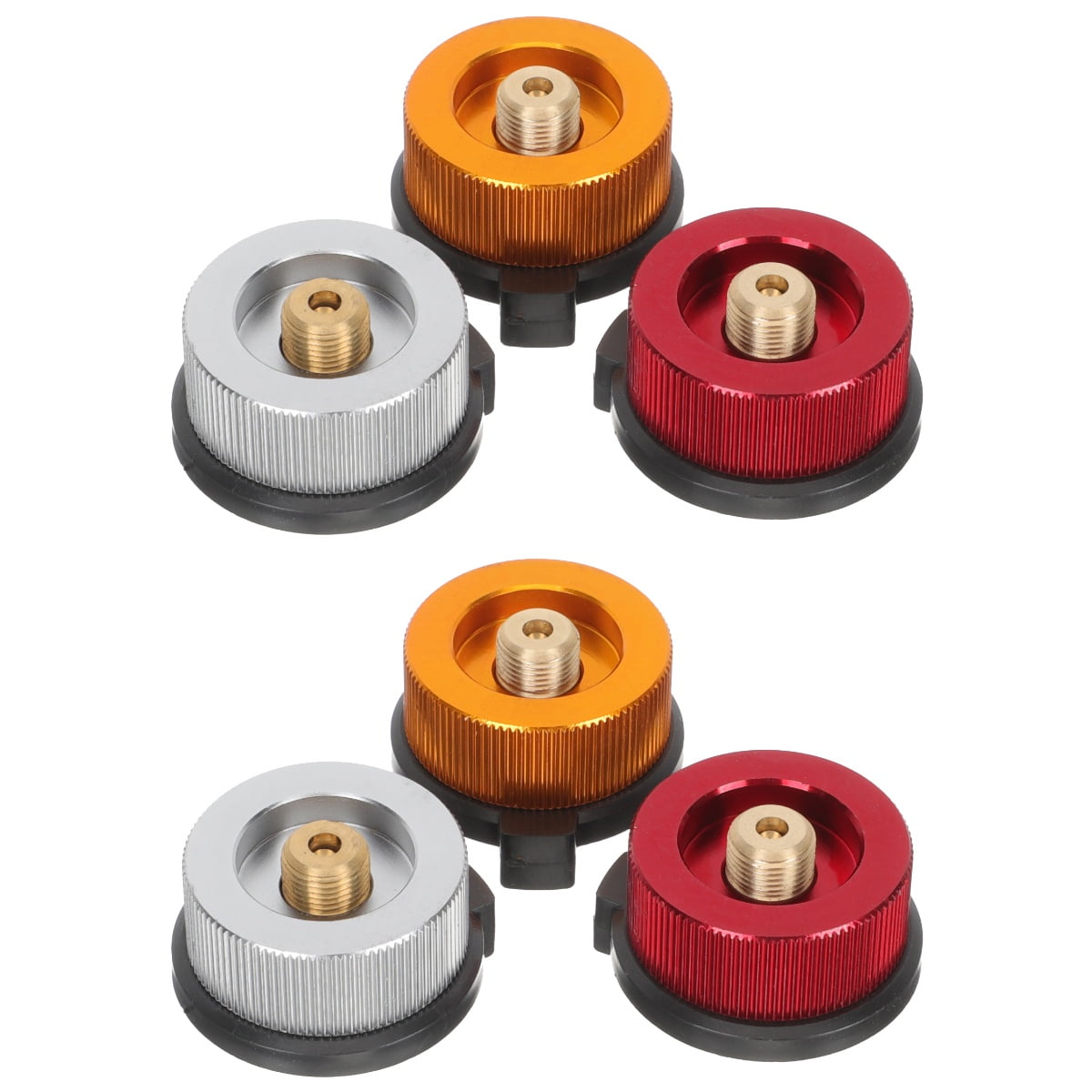 MLINS 6 Pcs Copper Propane Adapters Small Gas Tank Adapters ...