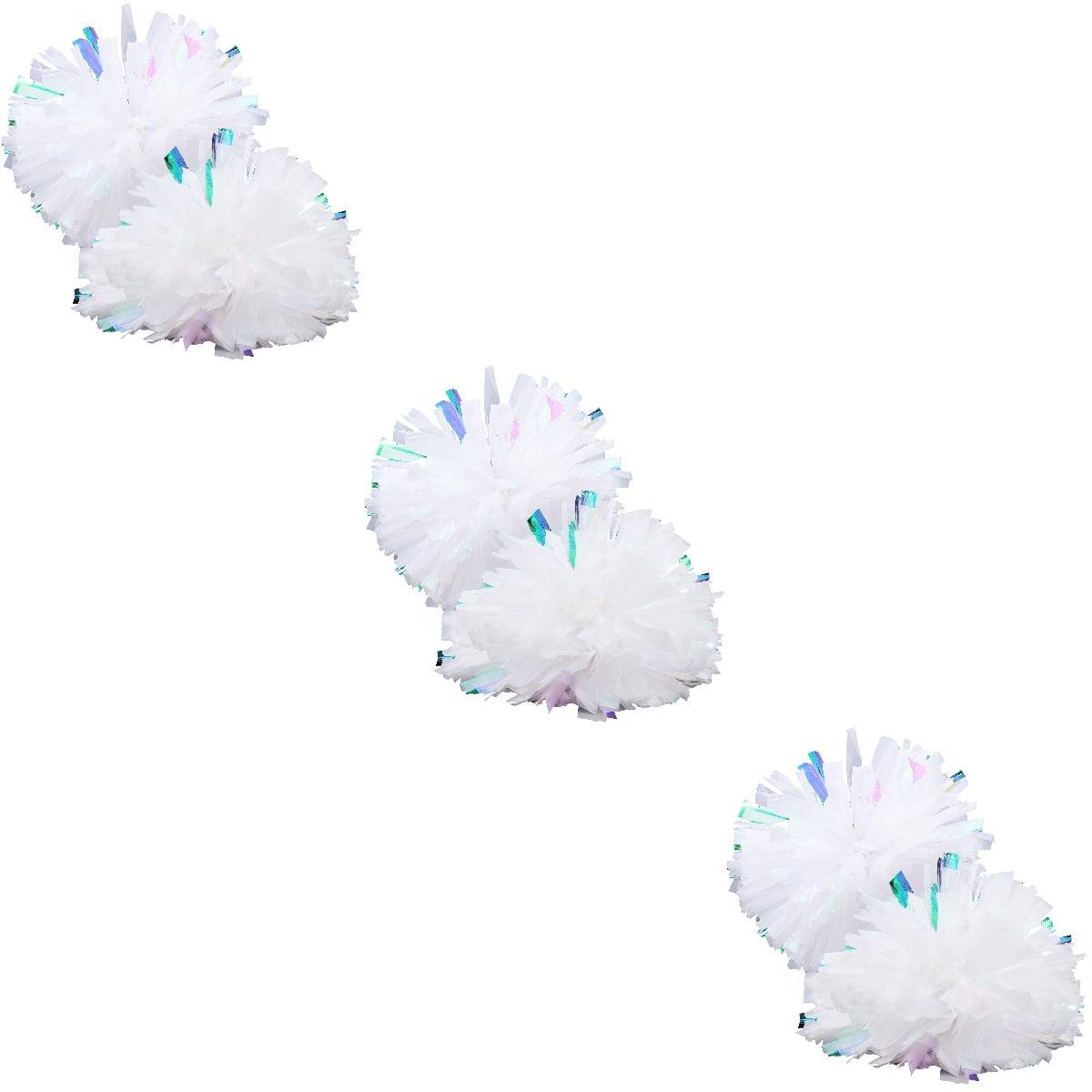 MLINS 6 Pcs Delicate Cheerleader Props Portable Cheerleader Pom Poms ...