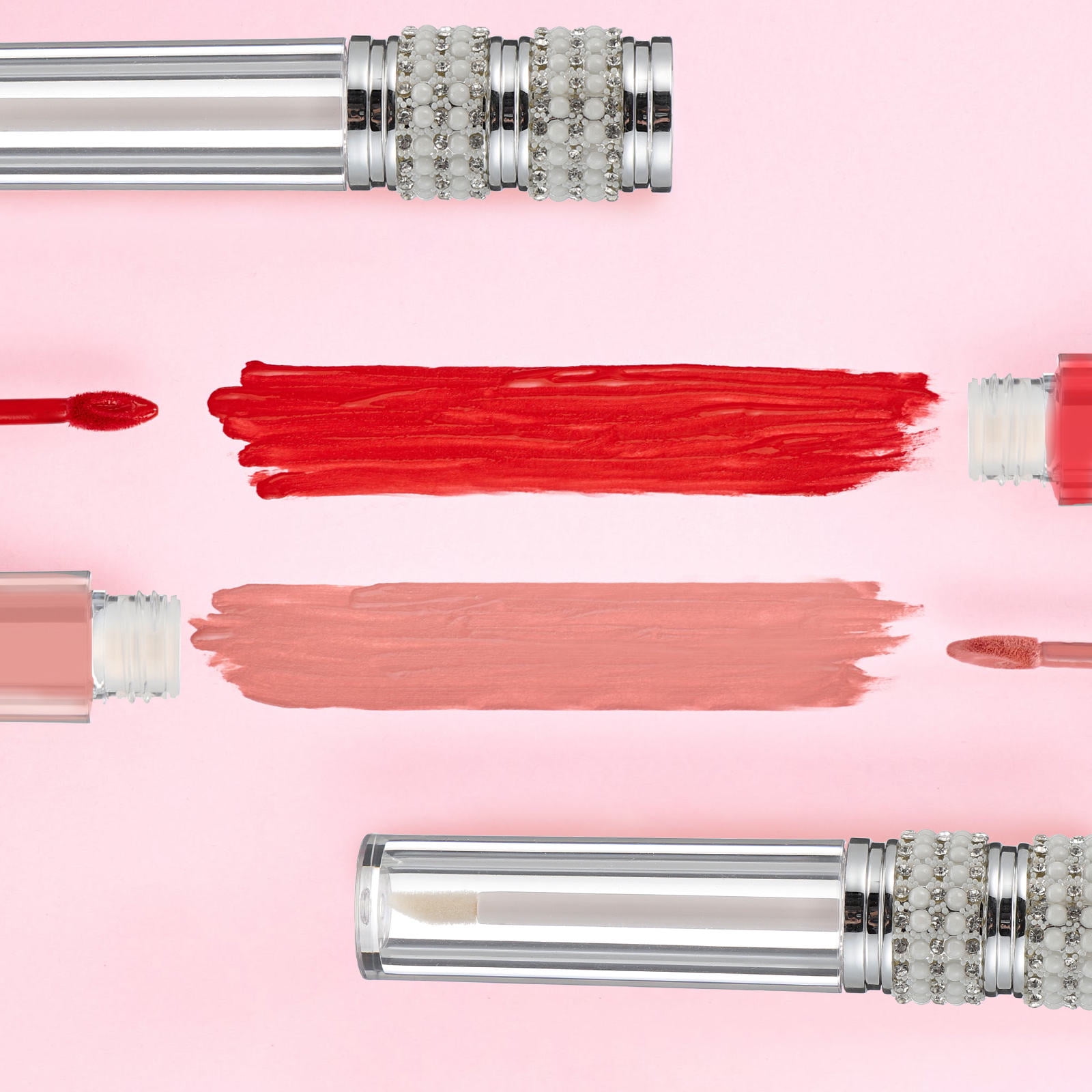 MLINS 6 Pcs Diy Lip Color Container Gloss Refillable Bottles Tubes Tint ...