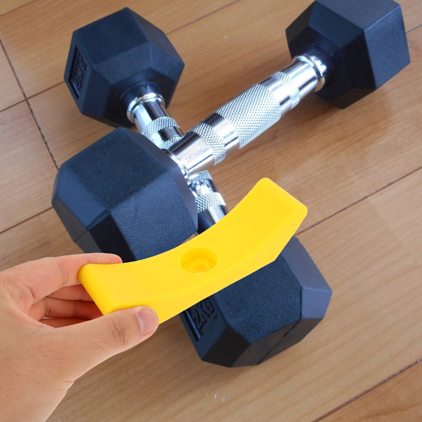 MLINS 6 Pcs Dumbbell Weight Rack Accessory Barbell Holder Fitness ...