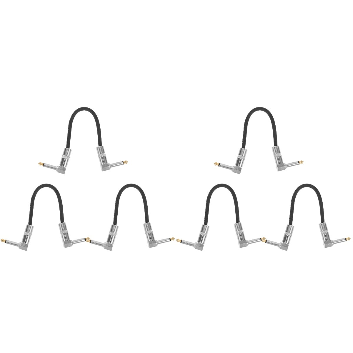 MLINS 6 Pcs Electric Guitar Conversion Patch Cable Effector Pedal ...