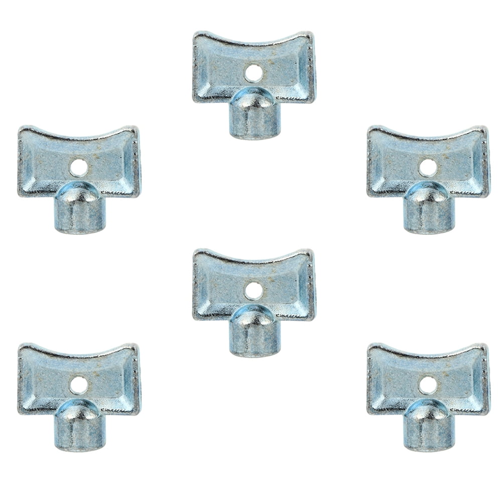 MLINS 6 Pcs Exhaust Valve Key Water Tap Tool Radiator Air Vent Wrench ...