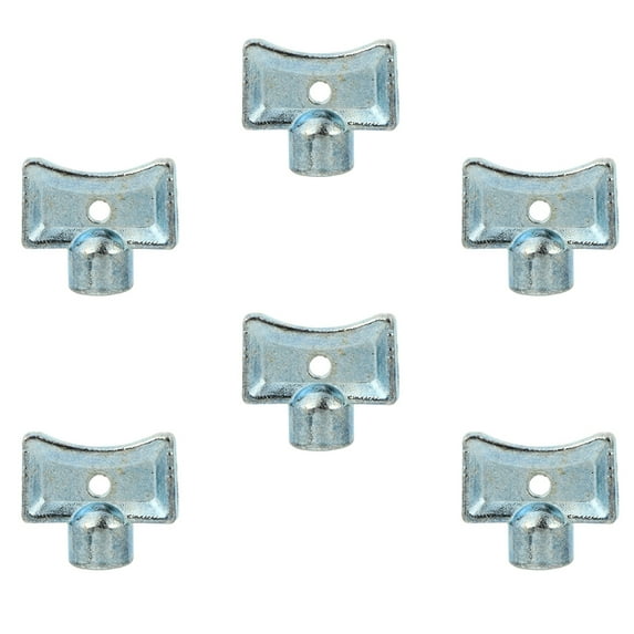 MLINS 6 Pcs Exhaust Valve Key Water Tap Tool Radiator Air Vent Wrench ...
