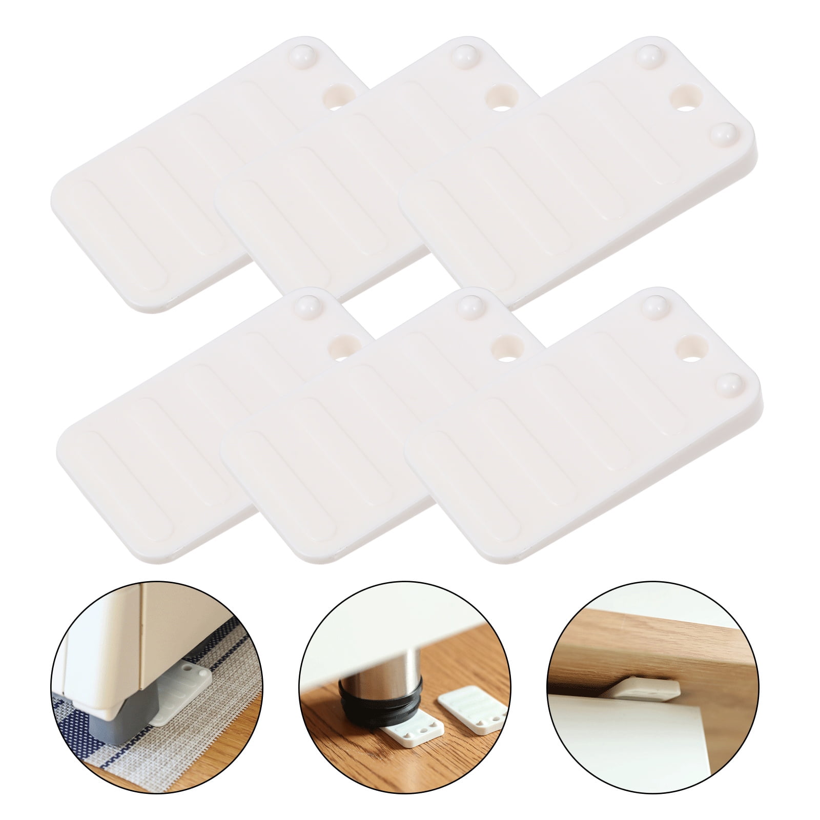 MLINS 6 Pcs Feet Riser Booster Pad Legs for Caskets Chair Foot ...