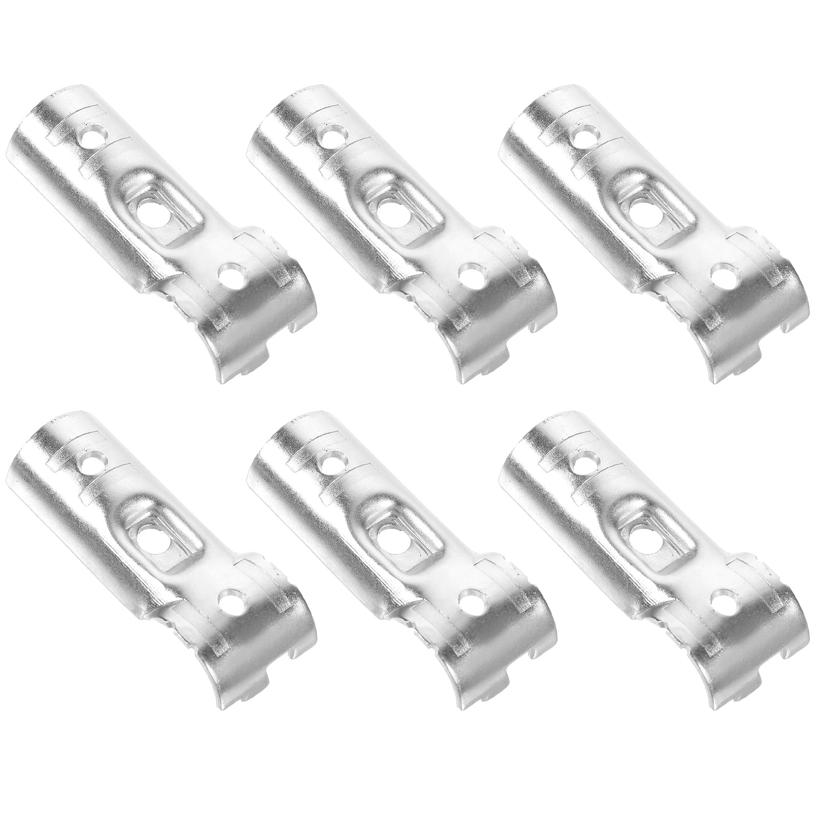 MLINS 6 Pcs Fence Clamp T for Panel Barbed Wire Chain Link Parts Rail ...