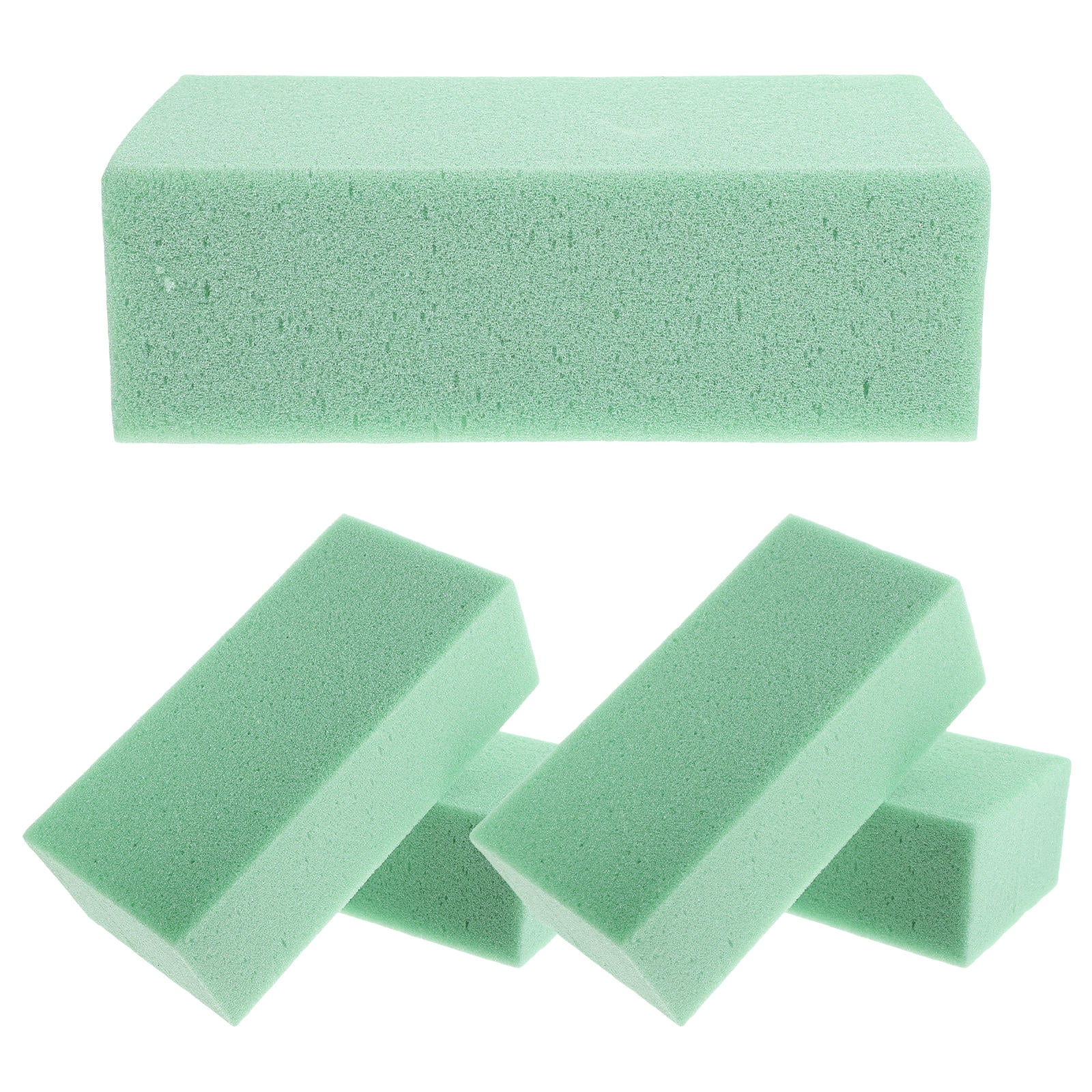 TEHAUX Foam Floral Block For Wedding Flower Arrangement Mud 6Pcs 8.9X4 ...