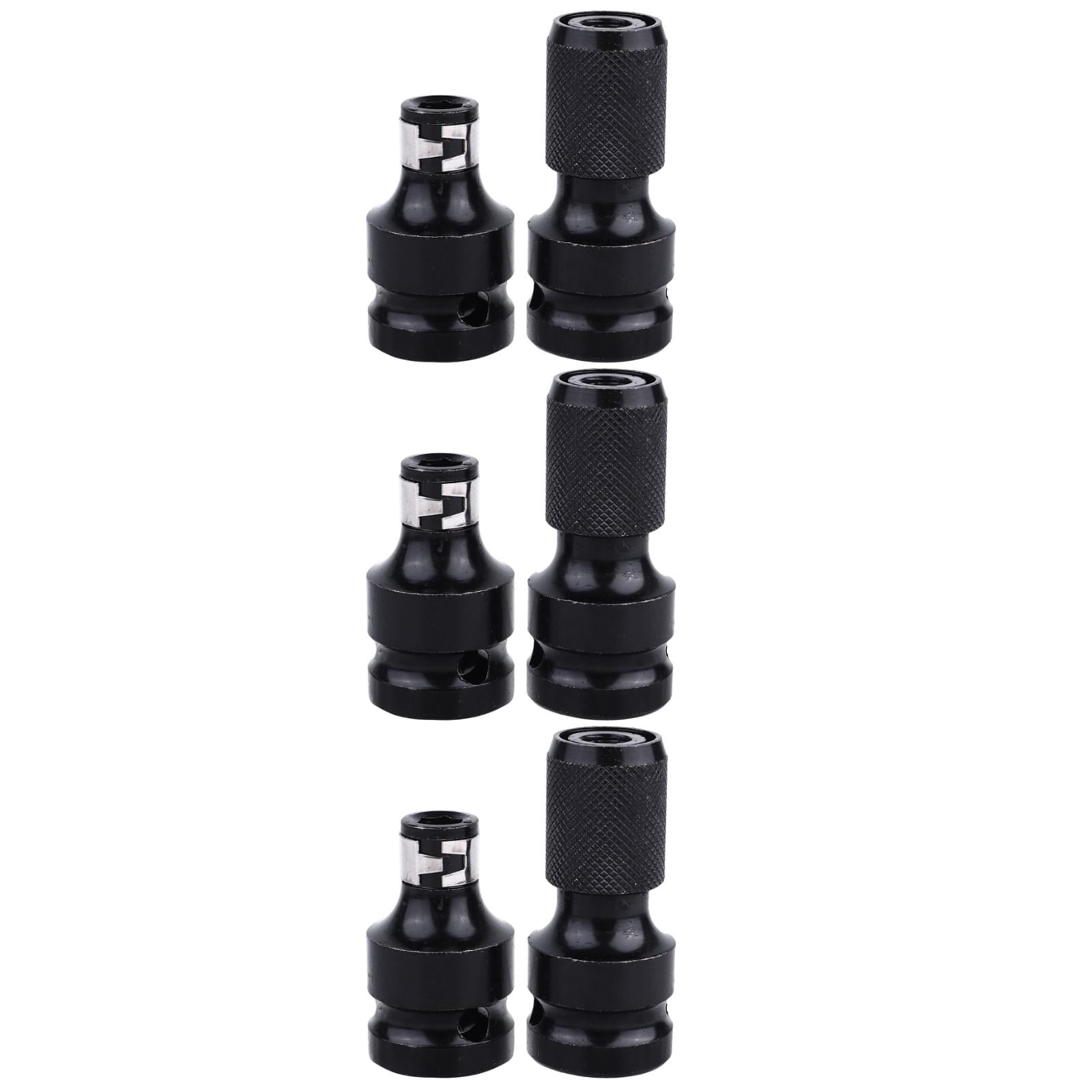 MLINS 6 Pcs Hexagon Drill Converter Quick Release Chuck Wrenches Socket ...