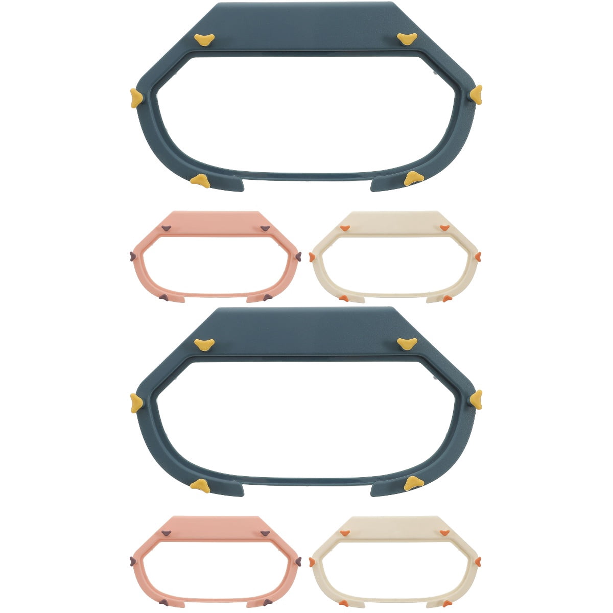 OHOIOLLA Kitchen Sink Rack 6Set White Compact Design For Homeowners ...