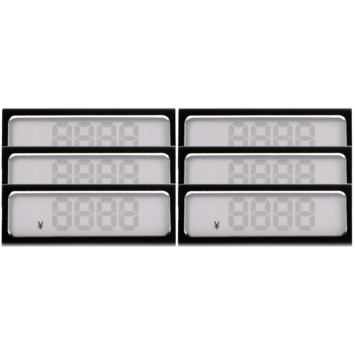 MLINS 6 Pcs Pricing Stand Retail Countertop Stand Jewelry Label Stand ...