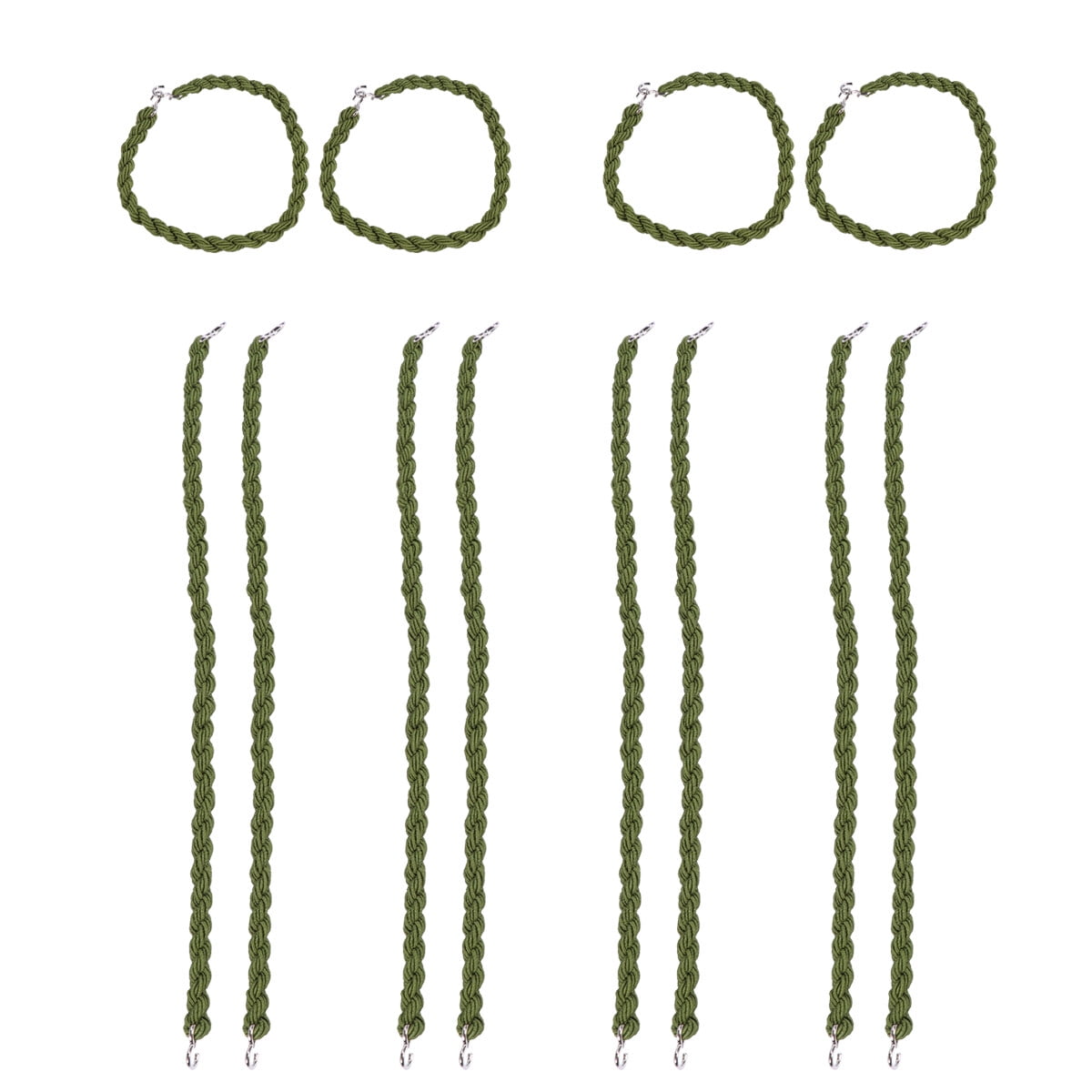 MLINS 6 Pcs Tarp Cord Cuff Elastic Bugs and Insects Prevention for ...