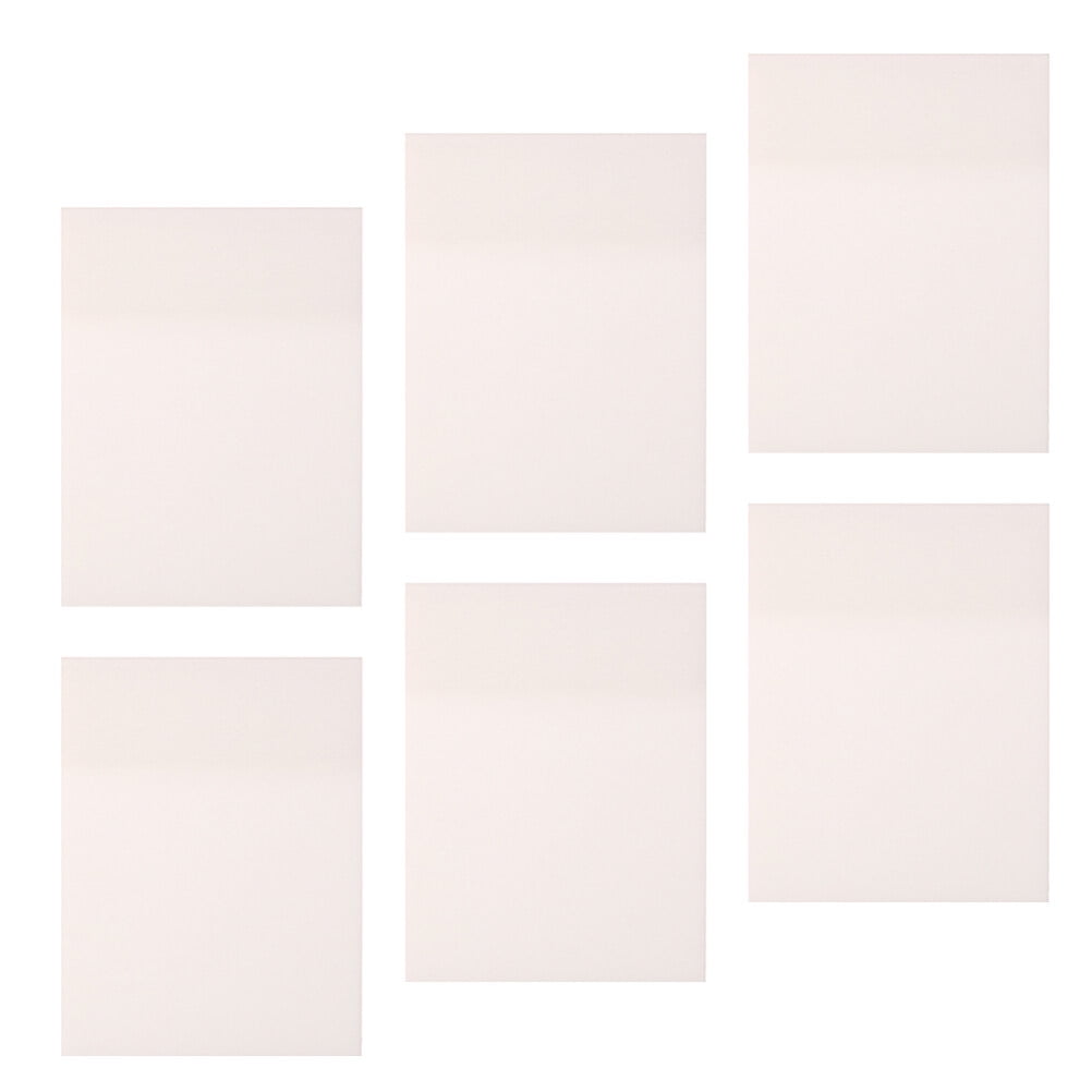 MLINS 6 Pcs Transparent Memo Notes Office Supplies Double Sided Sticky ...