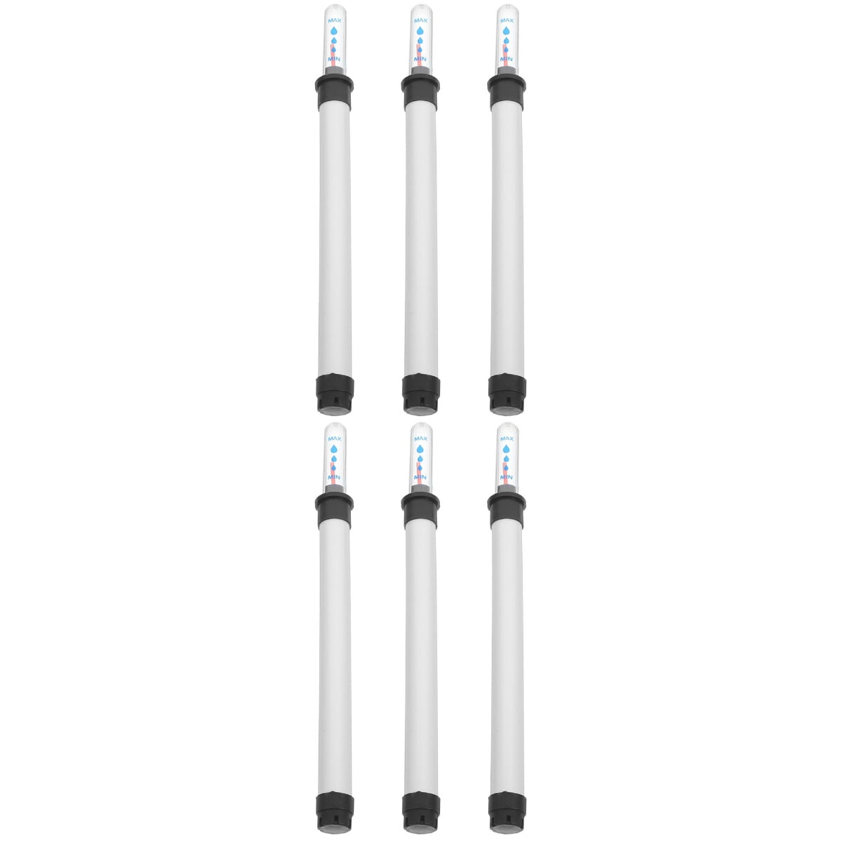 MLINS 6 Pcs Water Level Indicator Water Level Gauge Plants Water Meter ...