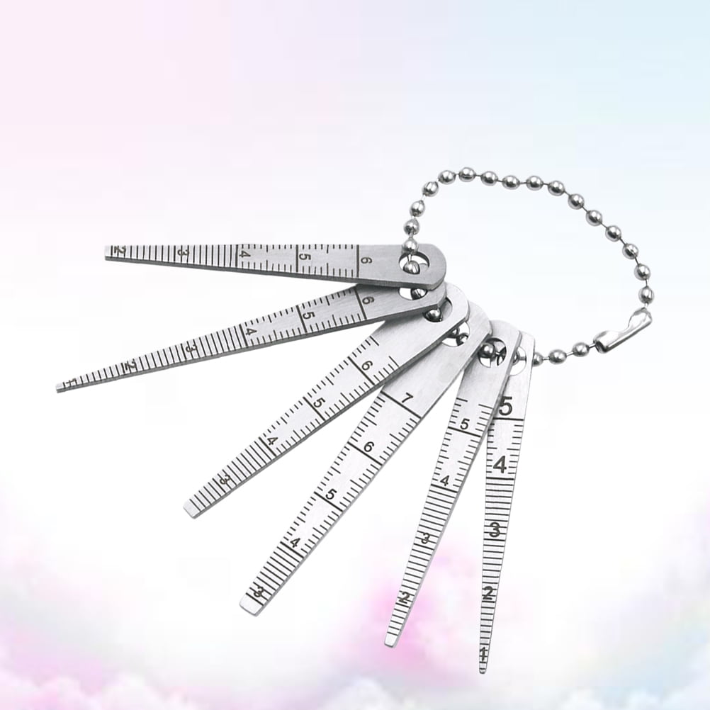 MLINS 6 Pcs Weld Inspection Ruler Metric Welding Gauge Multiple Jobs ...
