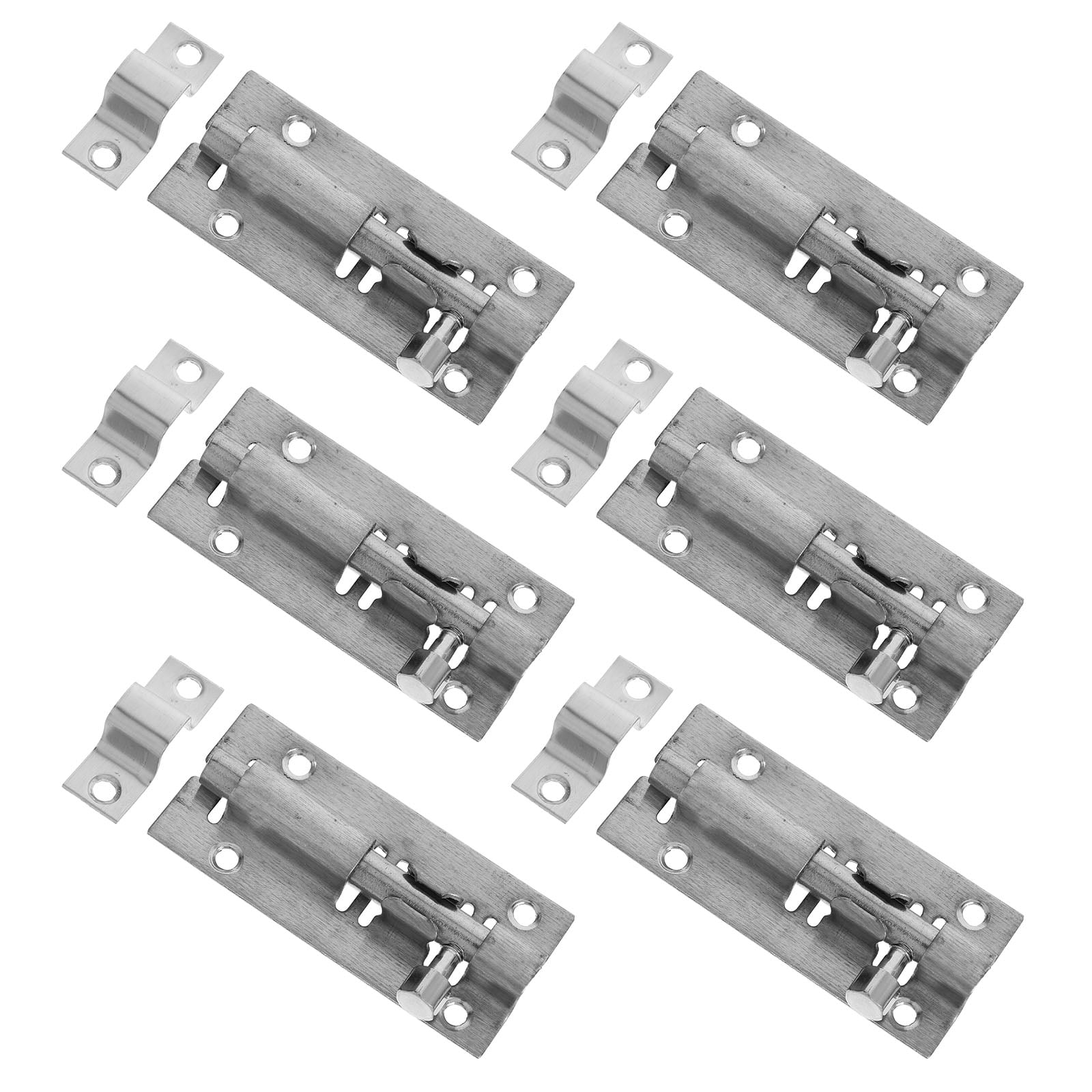 MLINS 6 Sets Barrel Bolt Door Latch Lock Adjustable Dampers Exhaust ...