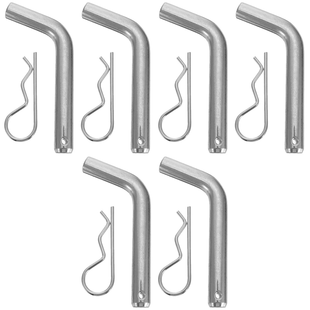 MLINS 6 Sets Hitch Pin Clip 5/8 Inch Hitch Pin With Hitch Clip For 2 ...