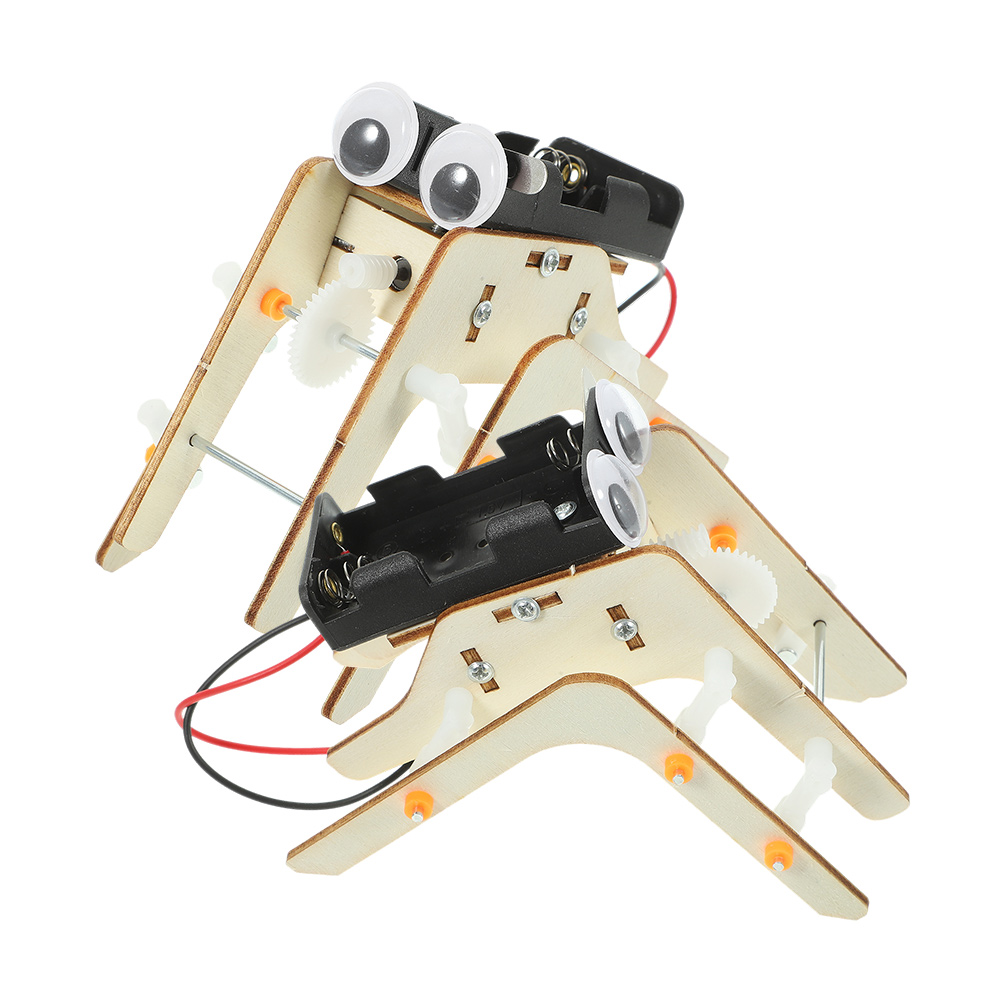 MLINS 6 Sets Spider Robot Kit Crafts Wood Building Toy DIY 3D Wooden ...