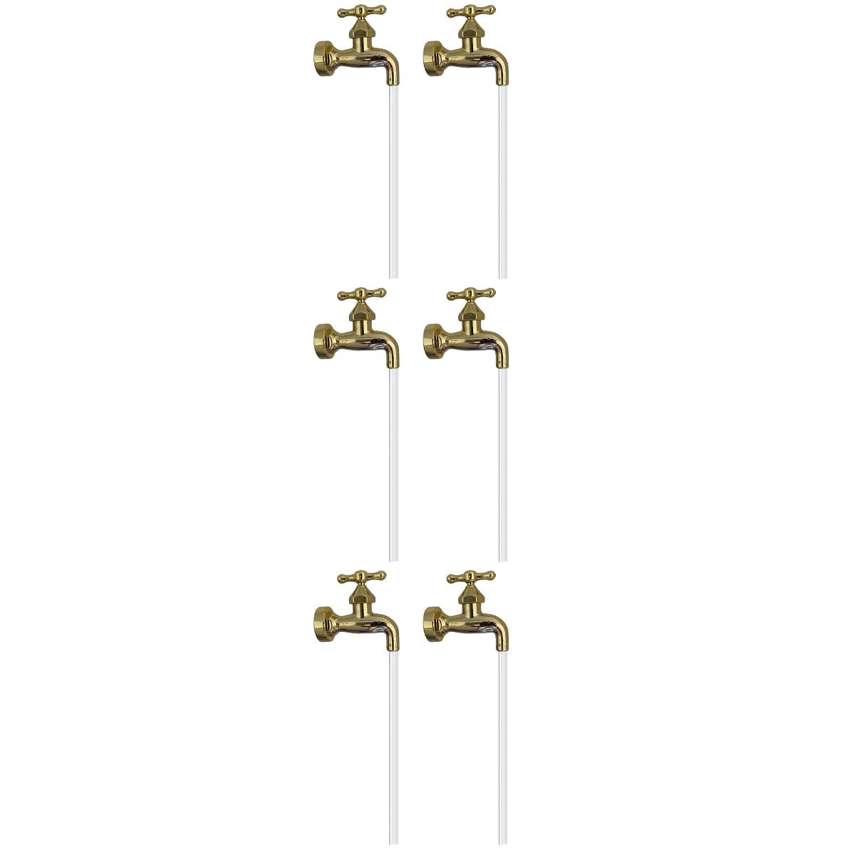 MLINS 6 Sets of Invisible Flowing Spout Device Ornaments for Pools ...