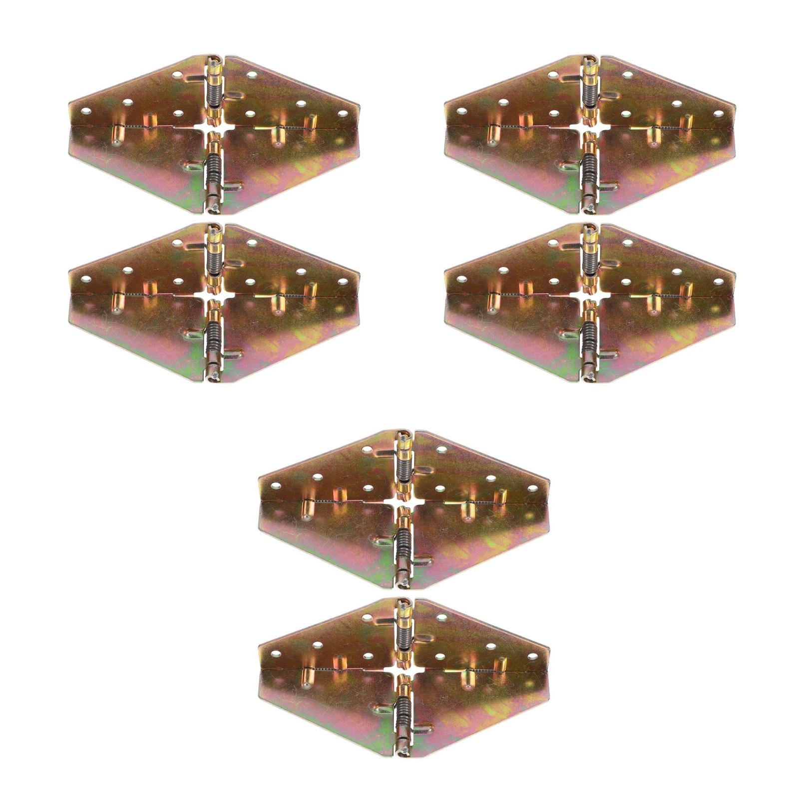 MLINS 6 pcs 180 Degree Folding Table Leaf Hinges Dining Table Flap ...