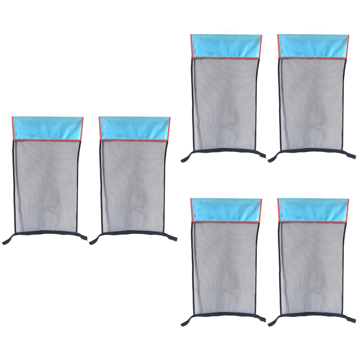 MLINS 6 pcs Floating Chair Swimming Pool Seats Pool Floating Chair Nets ...