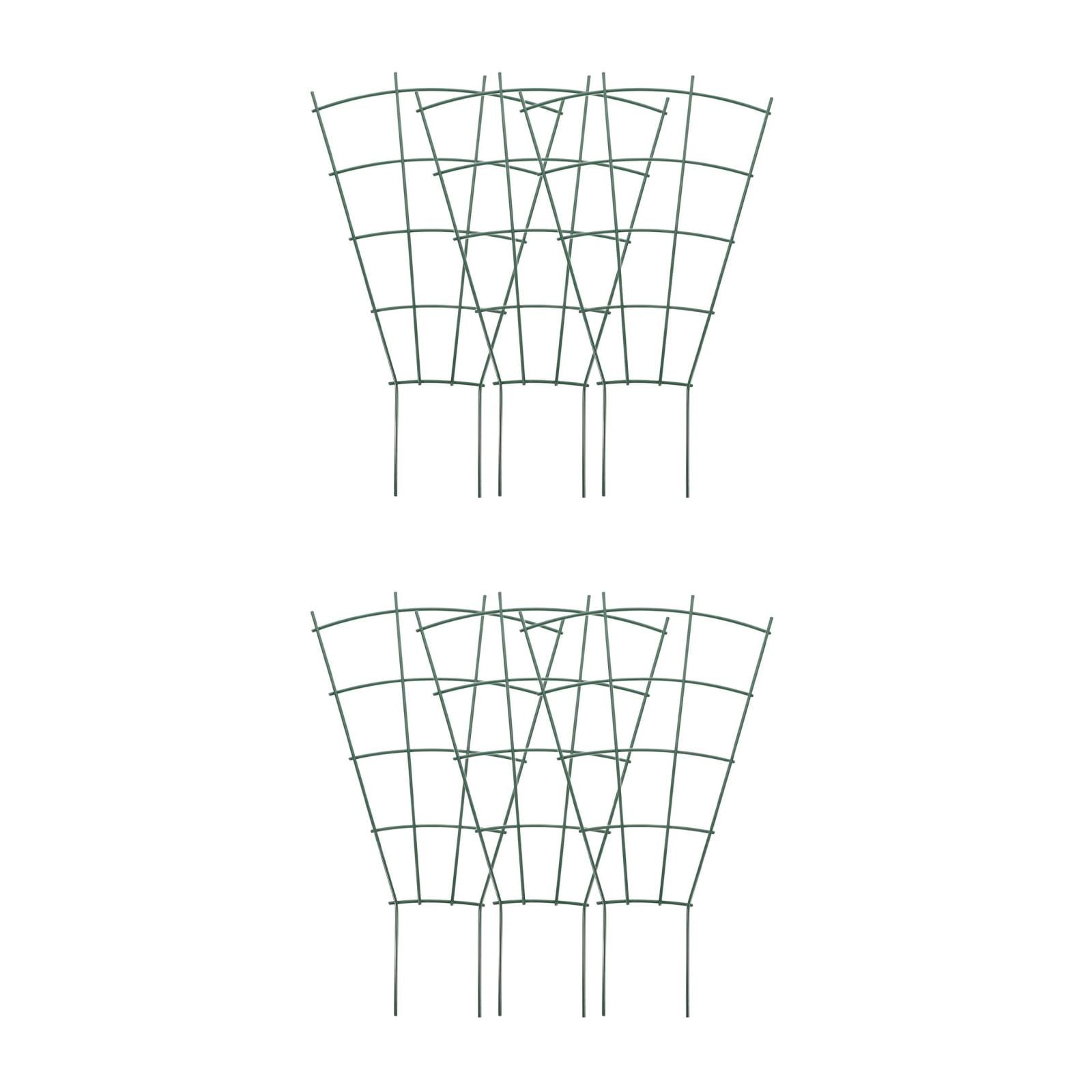 MLINS 6 pcs Garden Trellis For Climbing Plants Metal Plant Trellis For ...