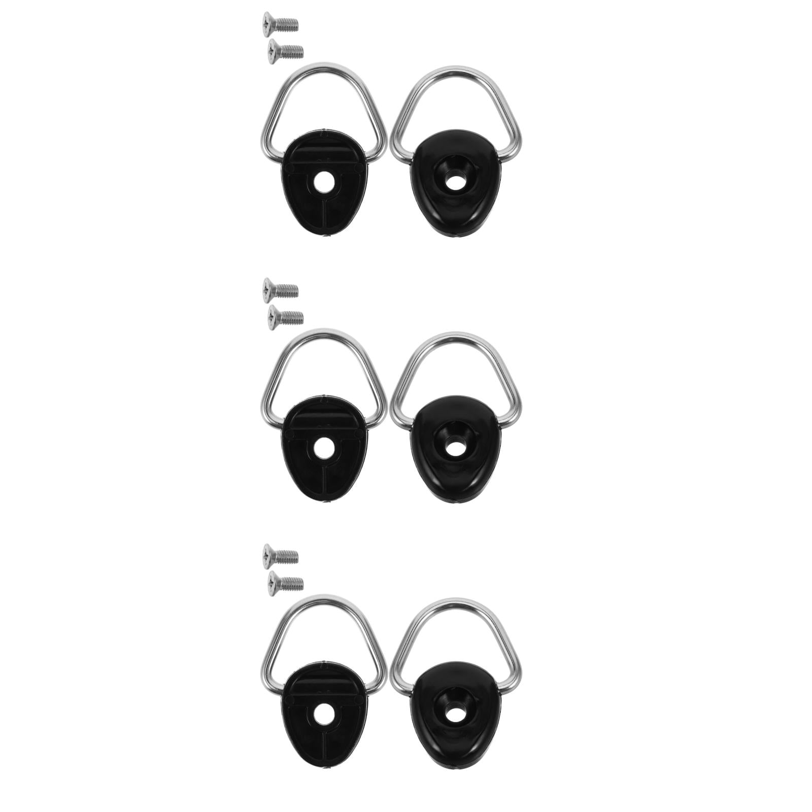 MLINS 6 pcs Kayak D-Rings Kit Canoe Boat Fishing Rigging D-Rings ...