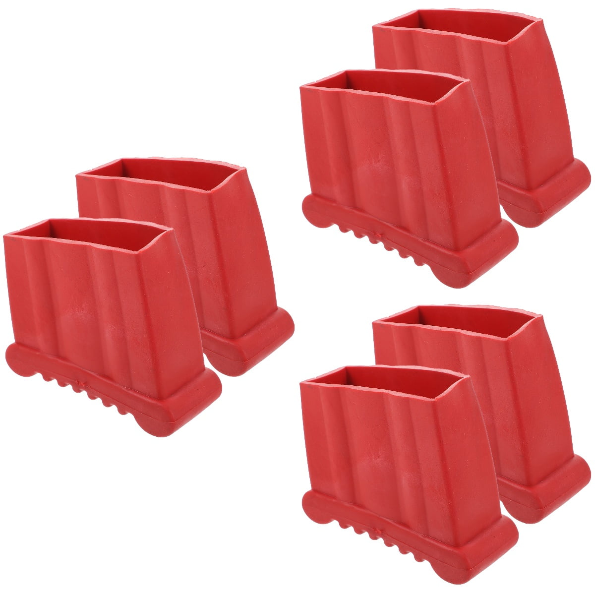 MLINS 6 pcs Ladder Foot Rubber Pad Nonslip Ladder Foot Cover Ladder Leg ...