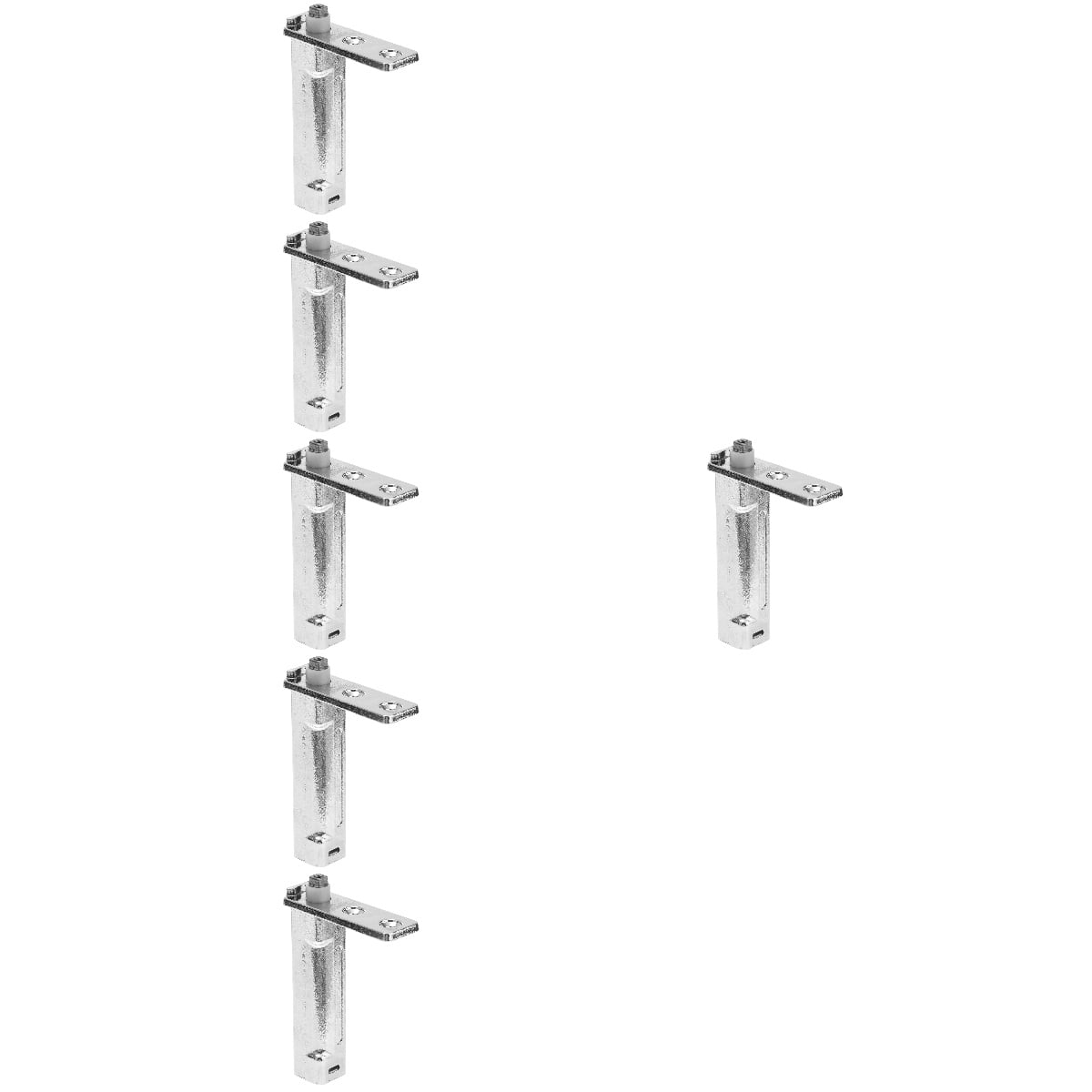 MLINS 6 pcs Metal Zinc Alloy Freezer Door Pivot Hinges Refrigerator ...