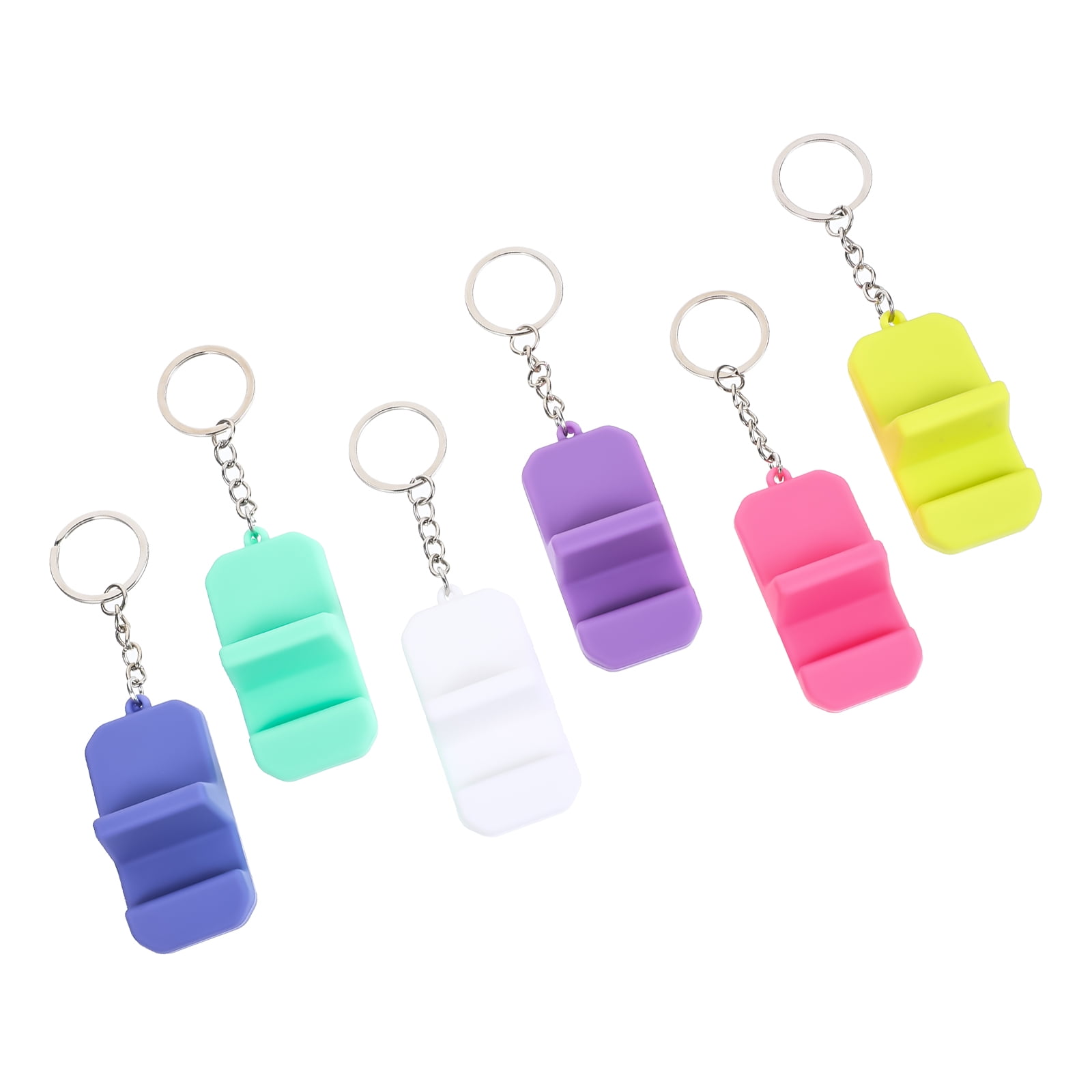 MLINS 6 pcs Mini Cellphone Stand Silicone Phone Stand Portable Phone ...