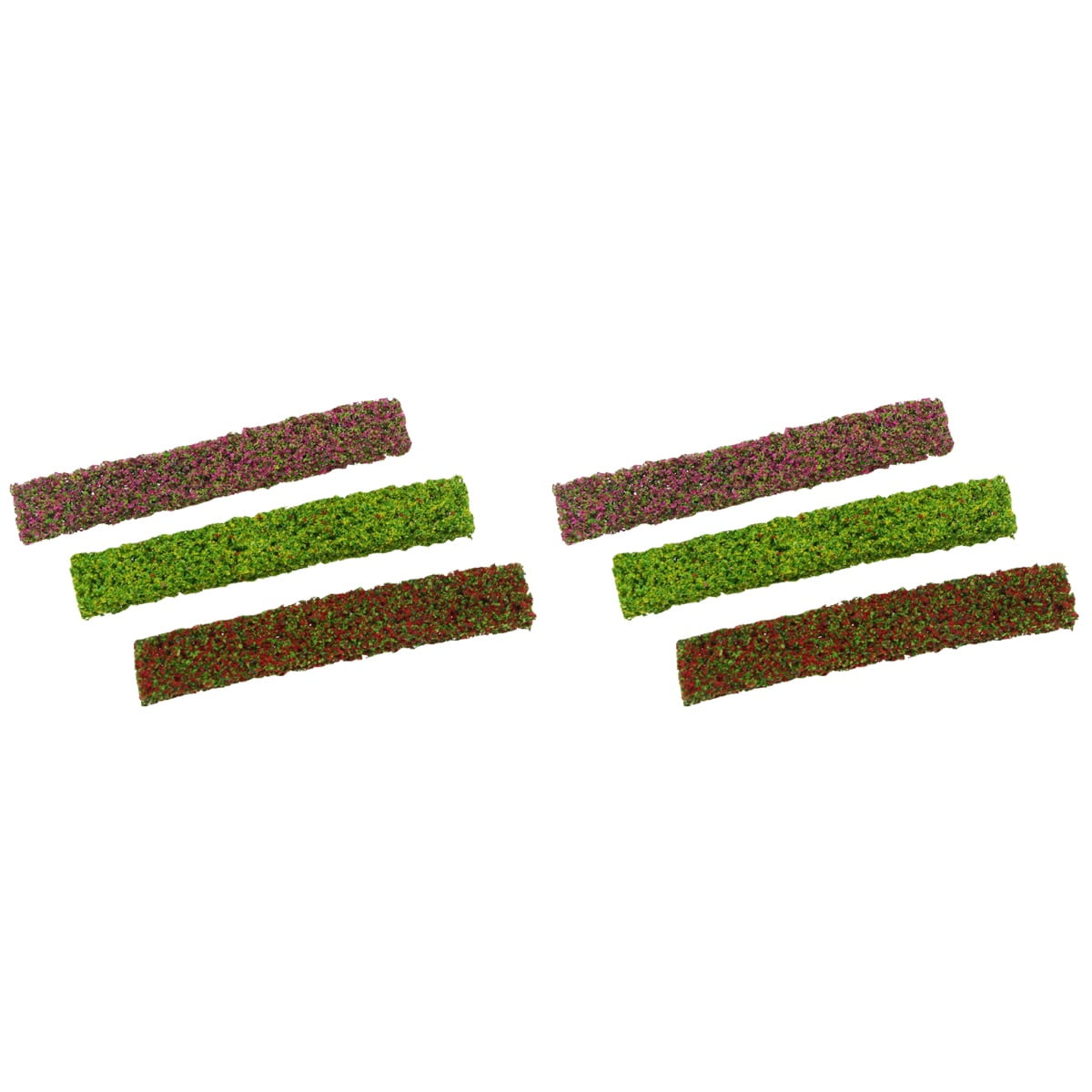 MLINS 6 pcs Miniature Bush Strips Simulation Shrub Cluster DIY ...