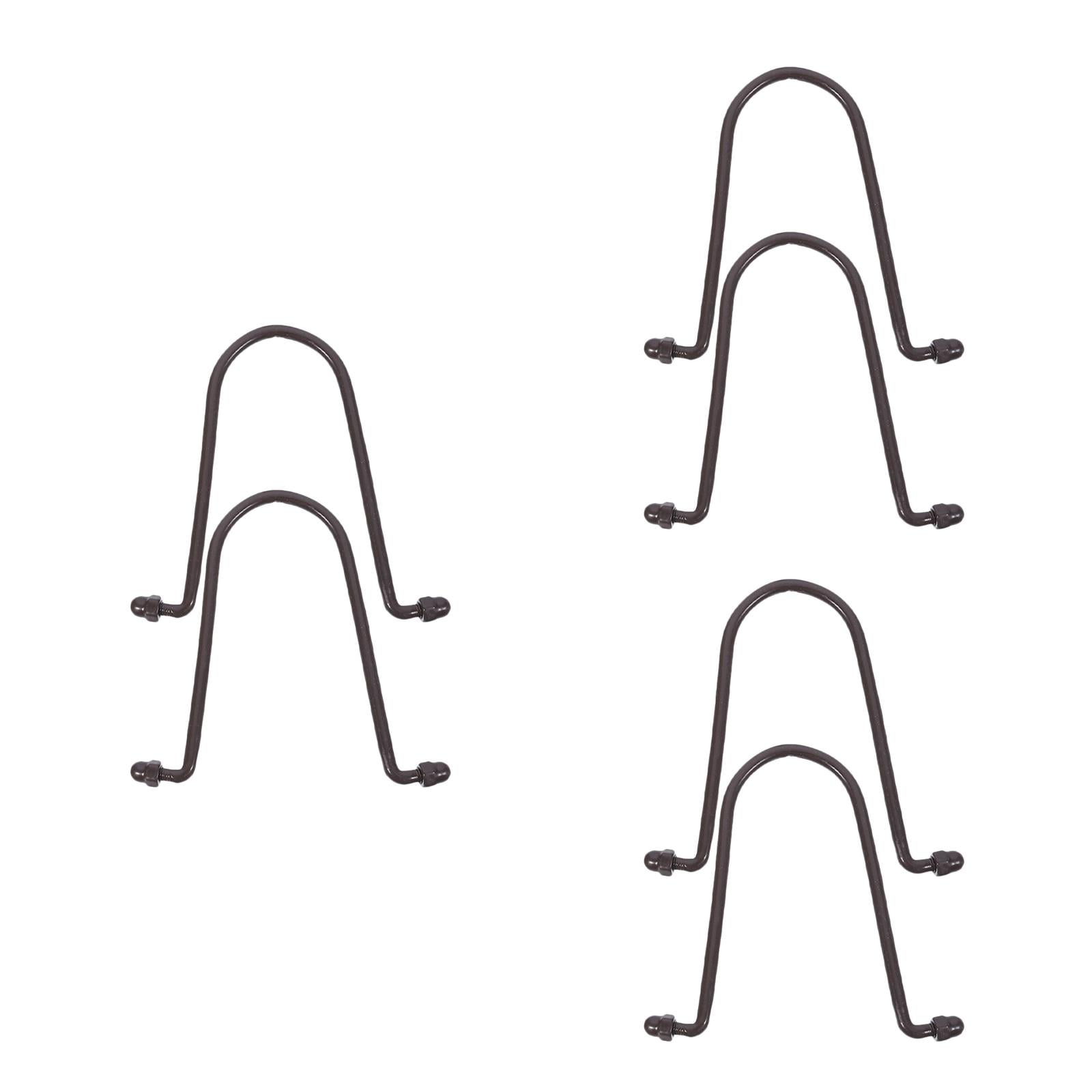 MLINS 6 pcs Outdoor Rain Chain Hangers Sturdy Downspout Hooks Gutter ...