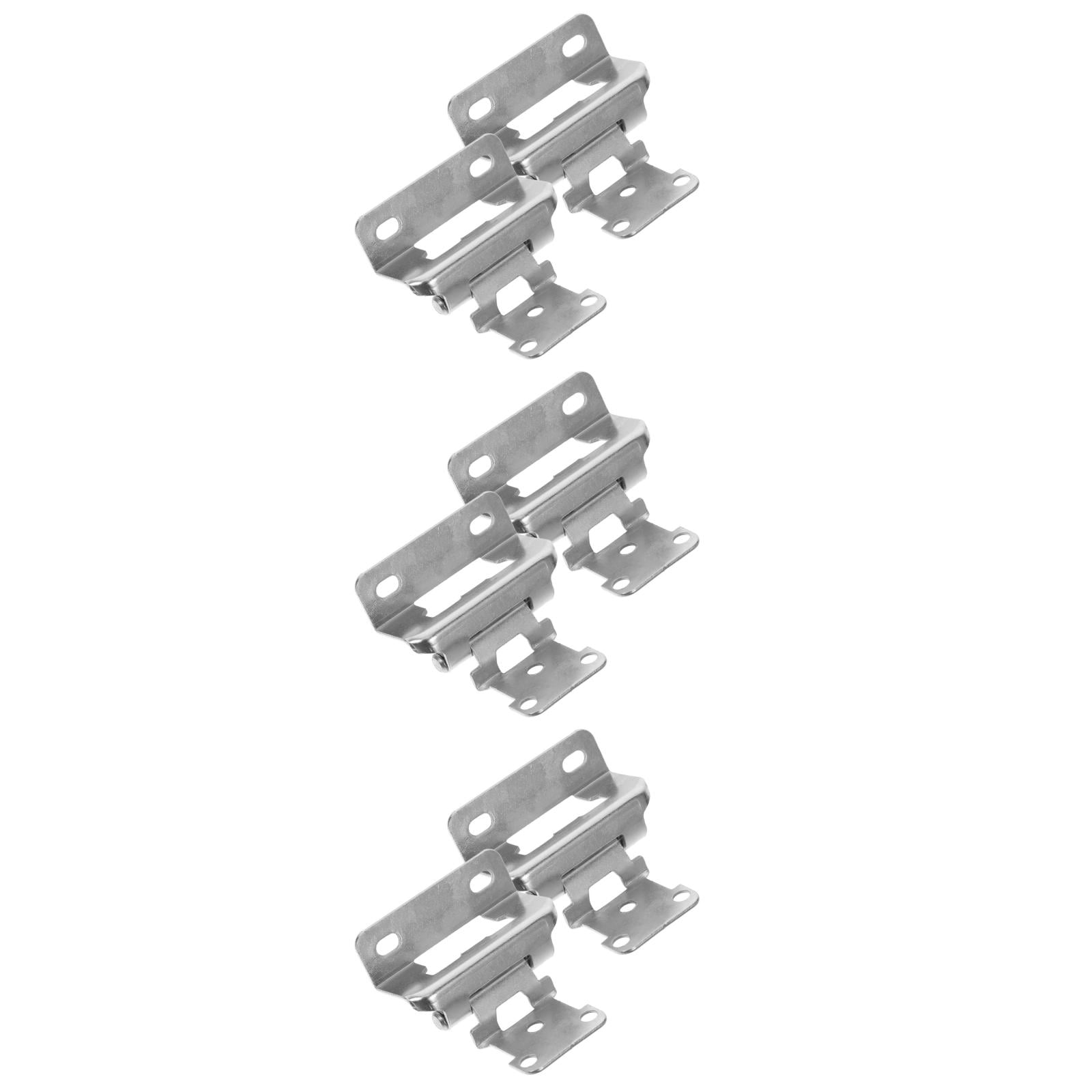 MLINS 6 pcs Self Closing Cabinet Hinges 1/2 Inch Semi Wrap Door Hinges ...