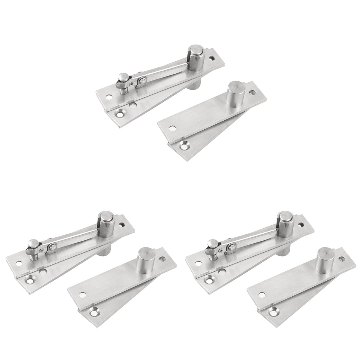 MLINS 6 pcs Solid Rotating Hinge 360 Degree Stainless Steel Door Pivot ...