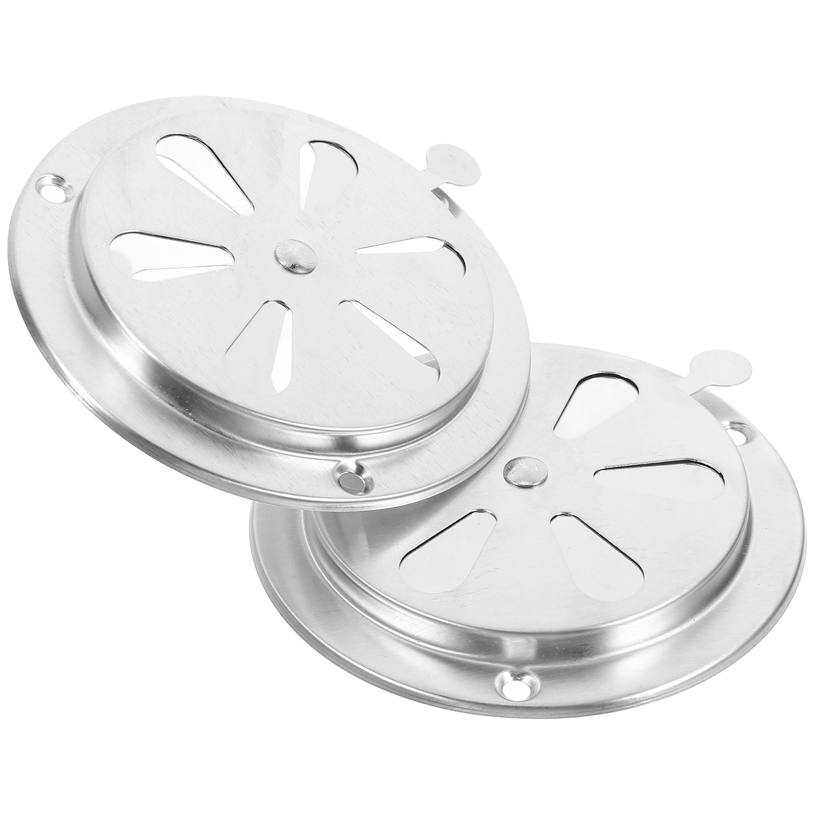 MLINS 6 pcs Stainless Steel Air Vent Cover Hollow Air Ventilation Cover Oven Air Vent Covers ...