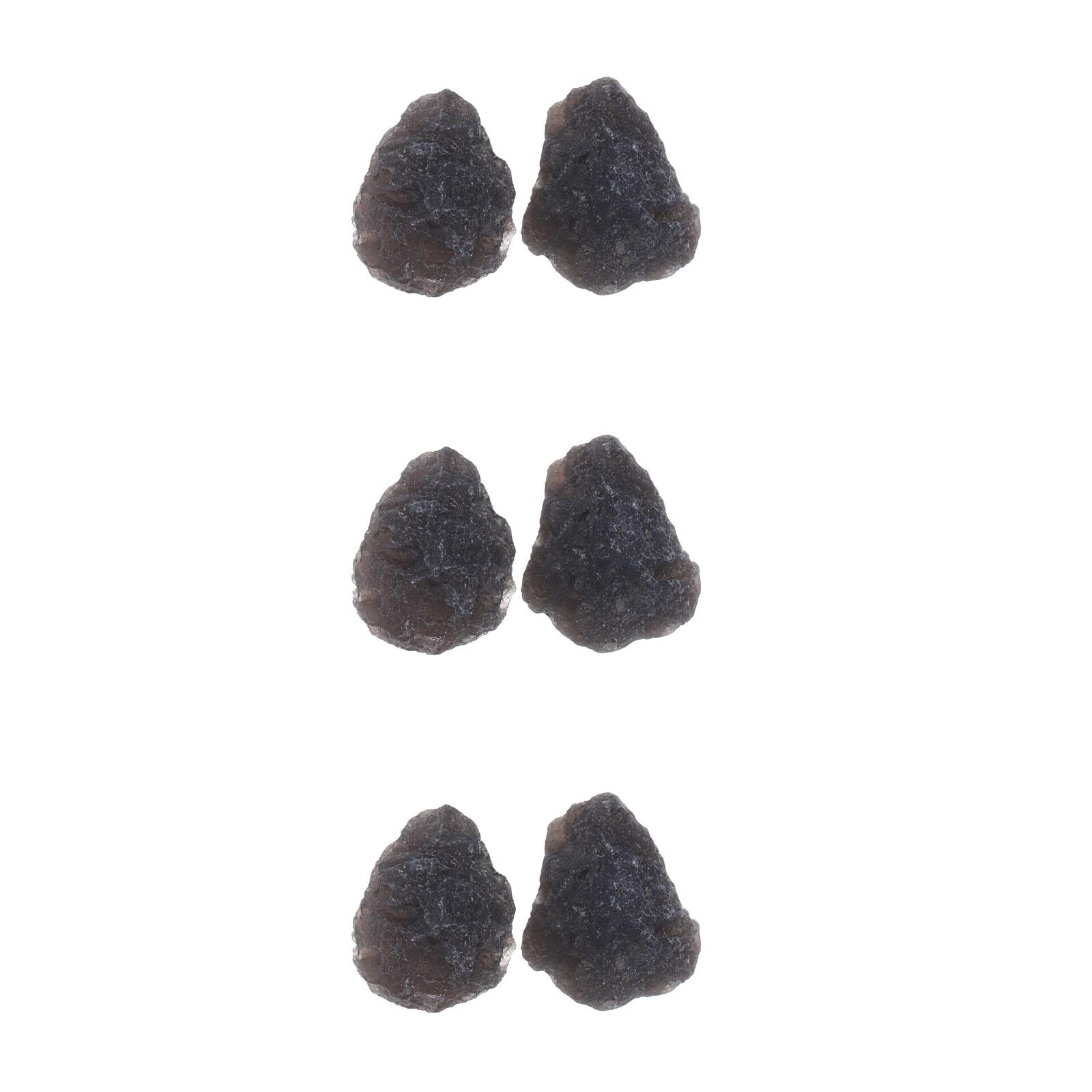 MLINS 6 pcs Stone Cluster Rough Stone Specimen Meteorolite Science ...