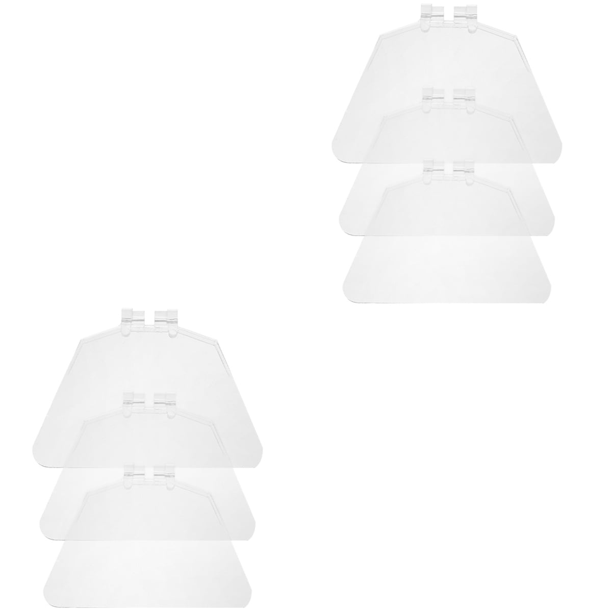 MLINS 6 pcs Transparent Eye Shield Bench Eye Guards Plastic Bench Eye ...