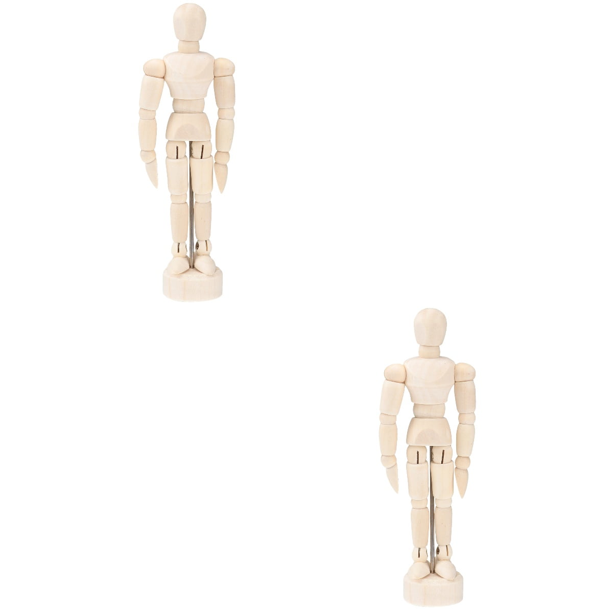 MLINS 6 pcs Wooden Manikin Male with Stand Body Human Body Drawing ...