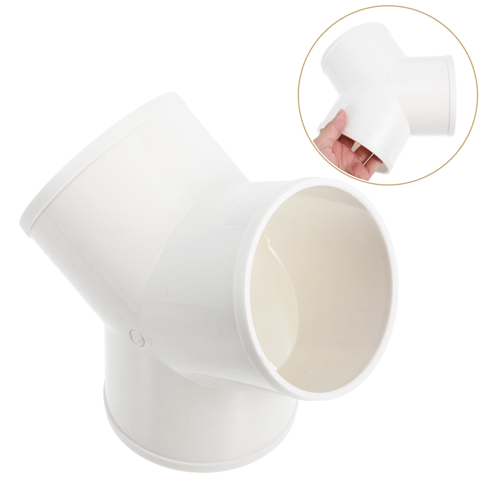 MLINS 60 Degree 3 Way Duct Splitter Y Shape Connector for Multiple ...